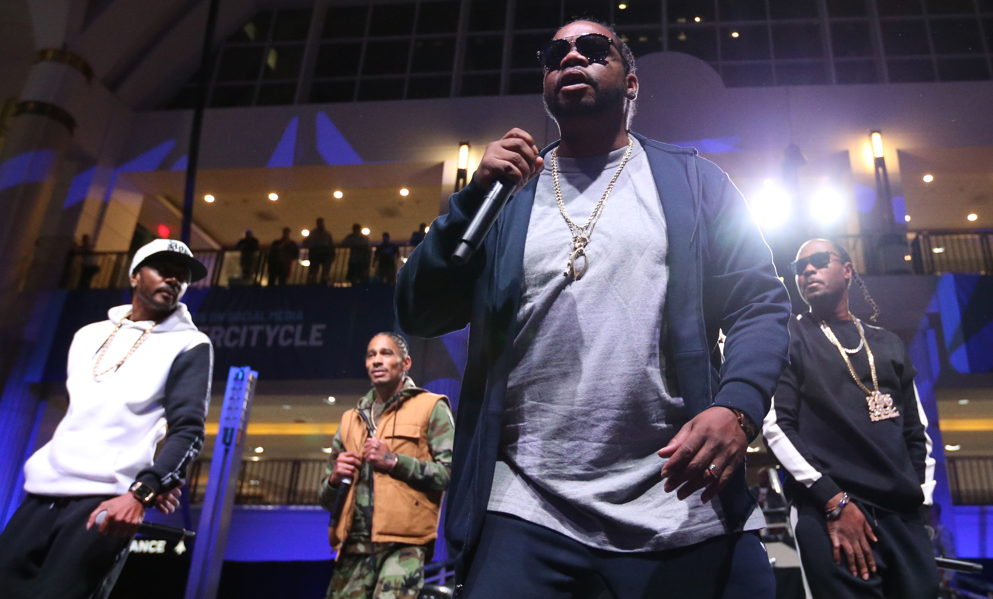 Bone Thugs-N-Harmony perform at Tower City, October 28, 2021 ...