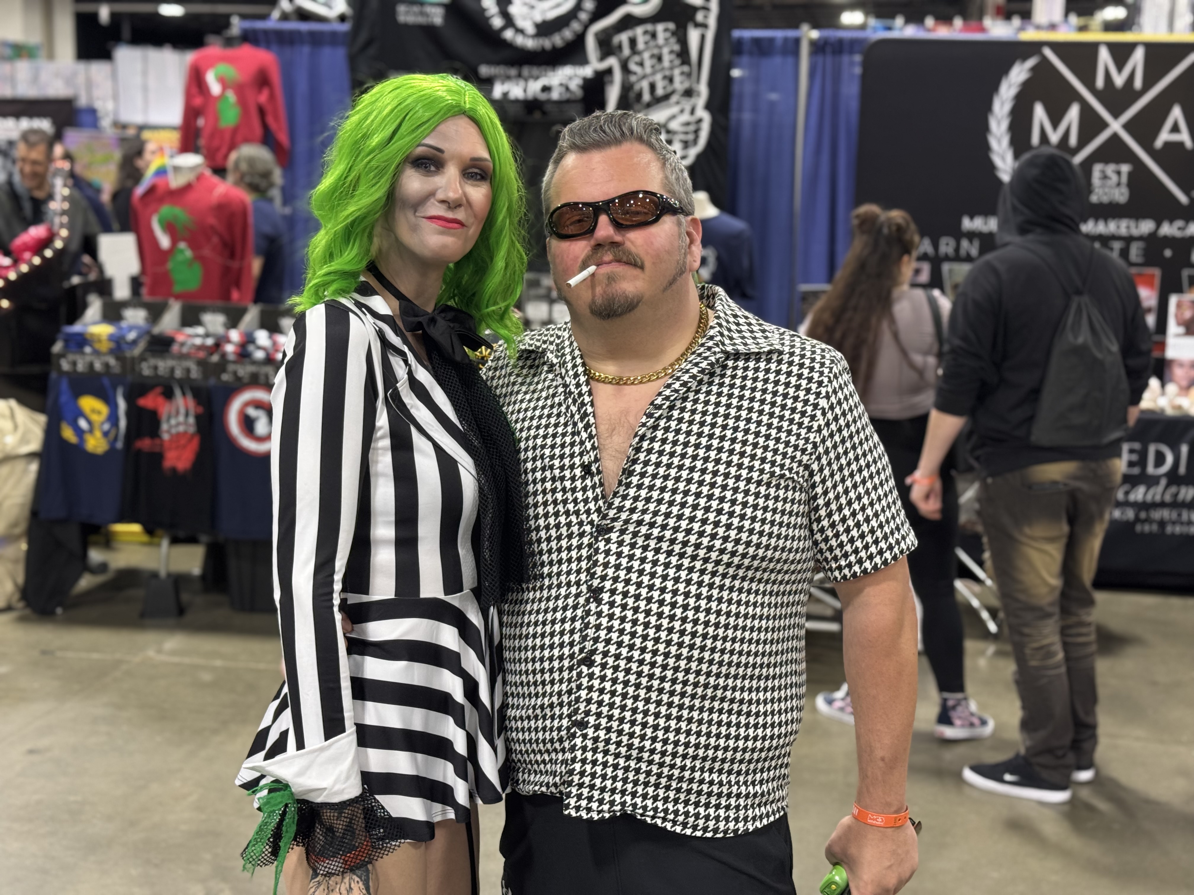 Cosplayers at Motor City Comic Con November 2024 - mlive.com
