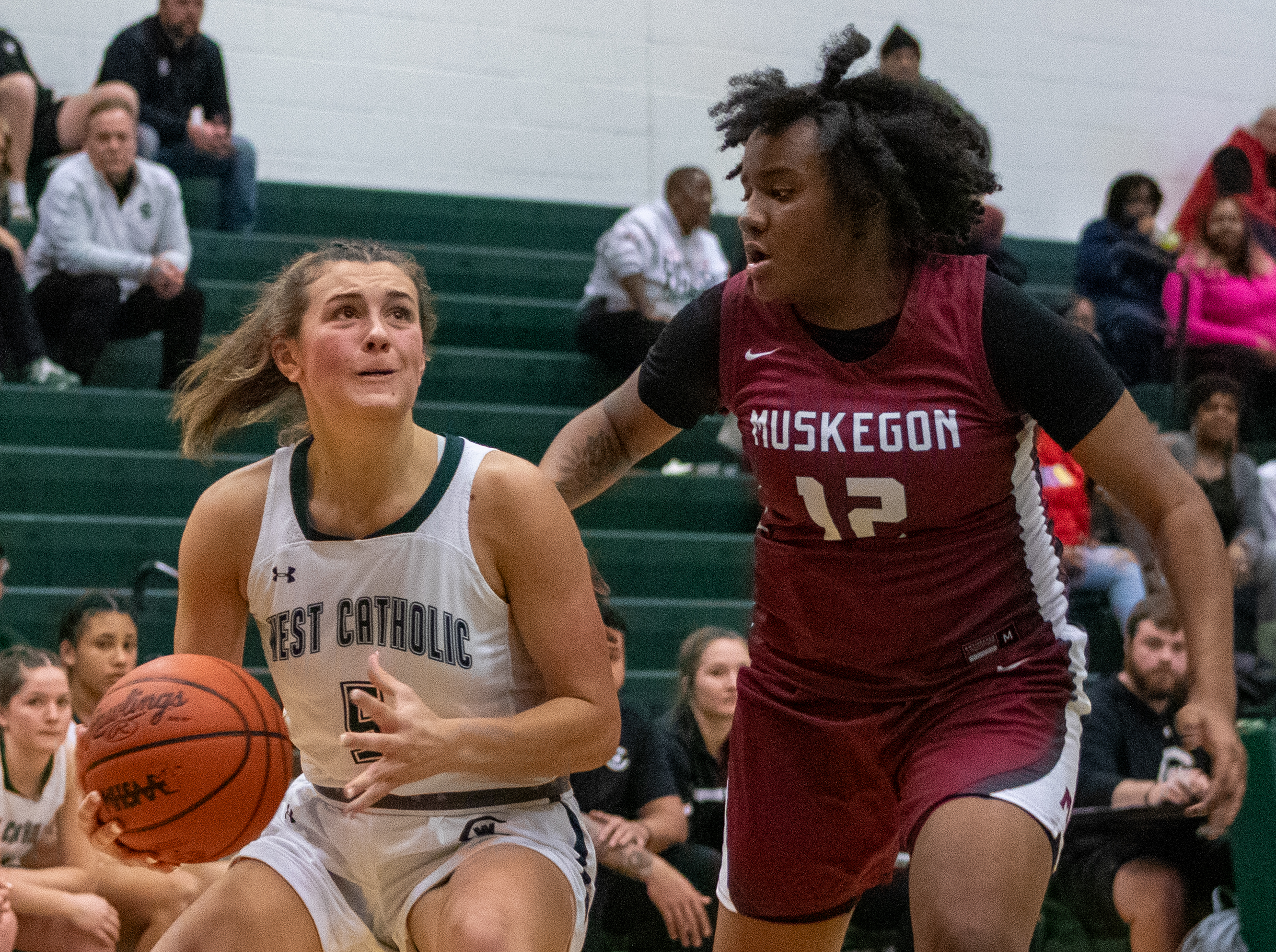 Grand Rapids West Catholic hosts Muskegon for varsity girls basketball ...