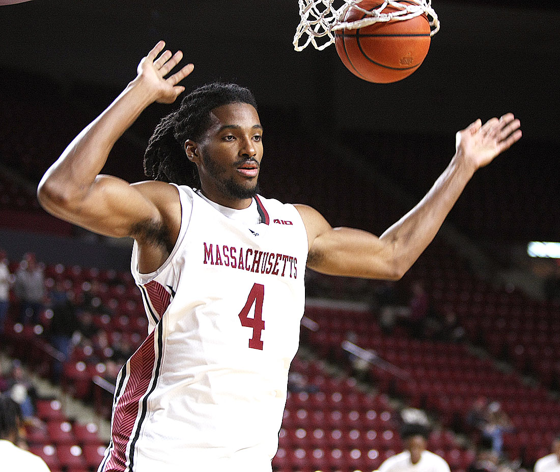 UMass Men's Basketball vs Central Conn 12/4/24 - masslive.com