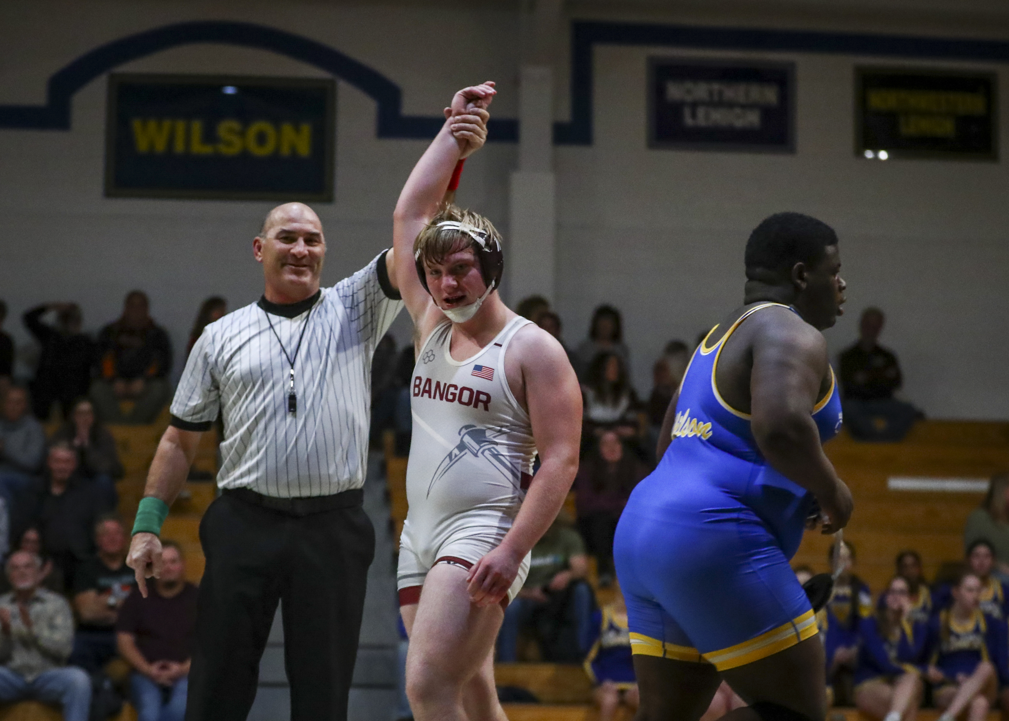 Wilson wrestling hosts Bangor on Dec. 20, 2022 - lehighvalleylive.com