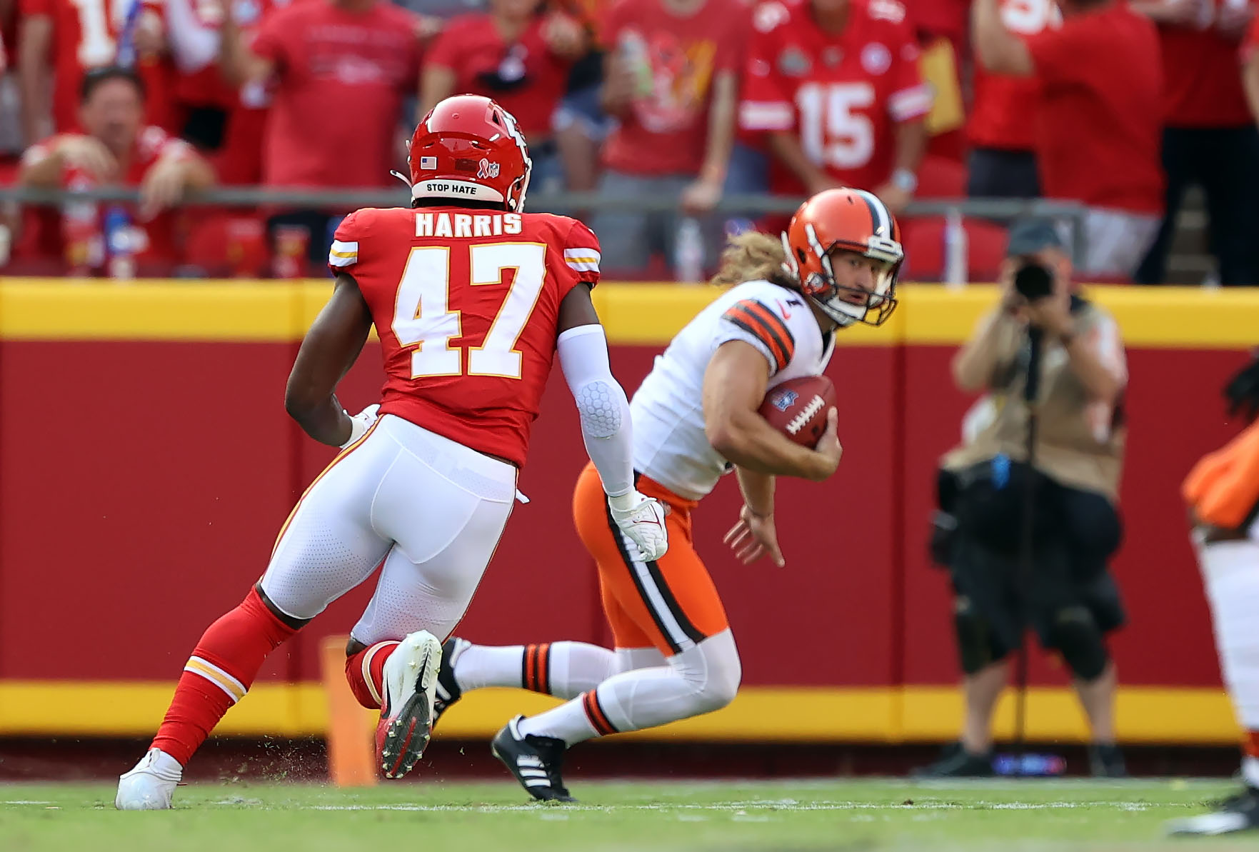 Cleveland Browns punter Jamie Gillan, 2021-2022 - cleveland.com