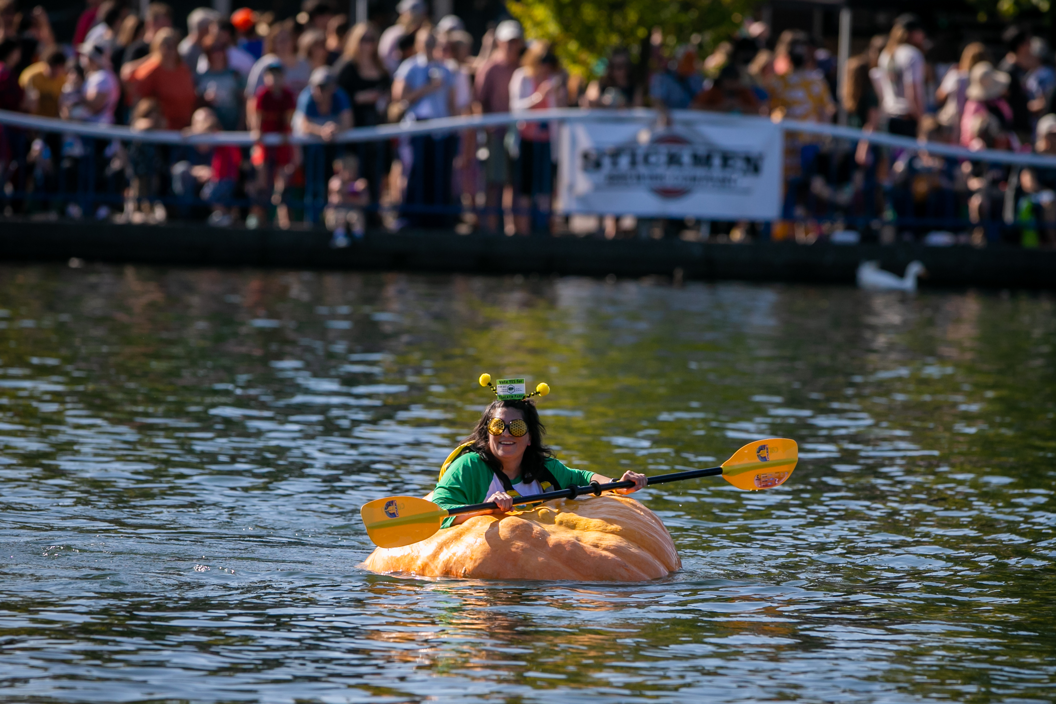 West Coast Giant Pumpkin Regatta pumpkin races - oregonlive.com