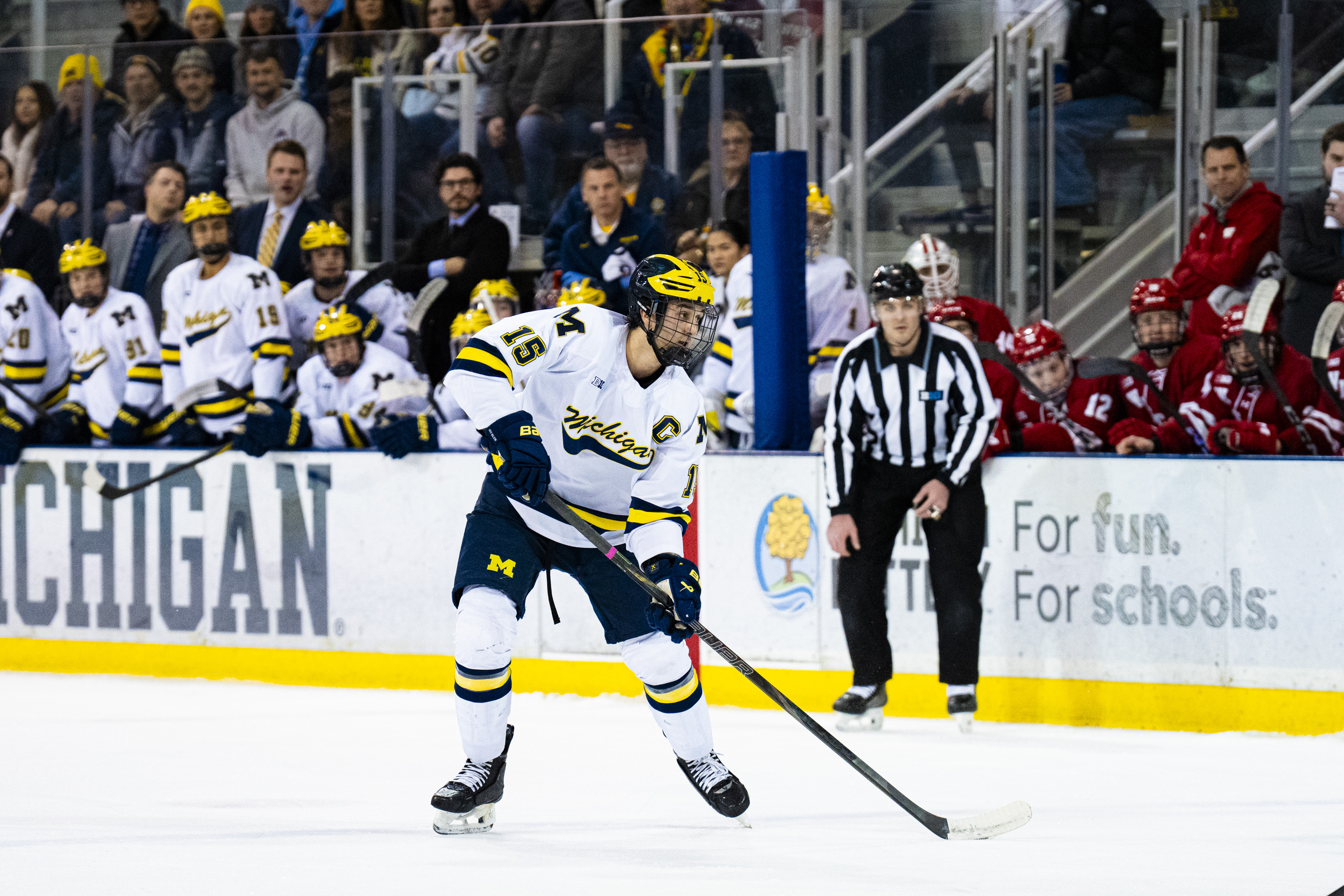 Michigan vs Wisconsin men's ice hockey game two - mlive.com