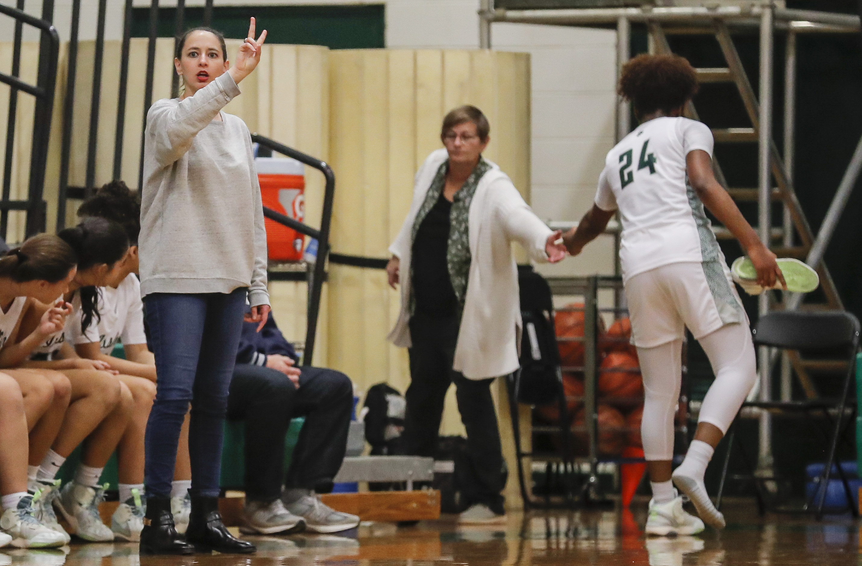 Girls Basketball: Hannah Hidalgo of Paul VI gets 2000th point against ...