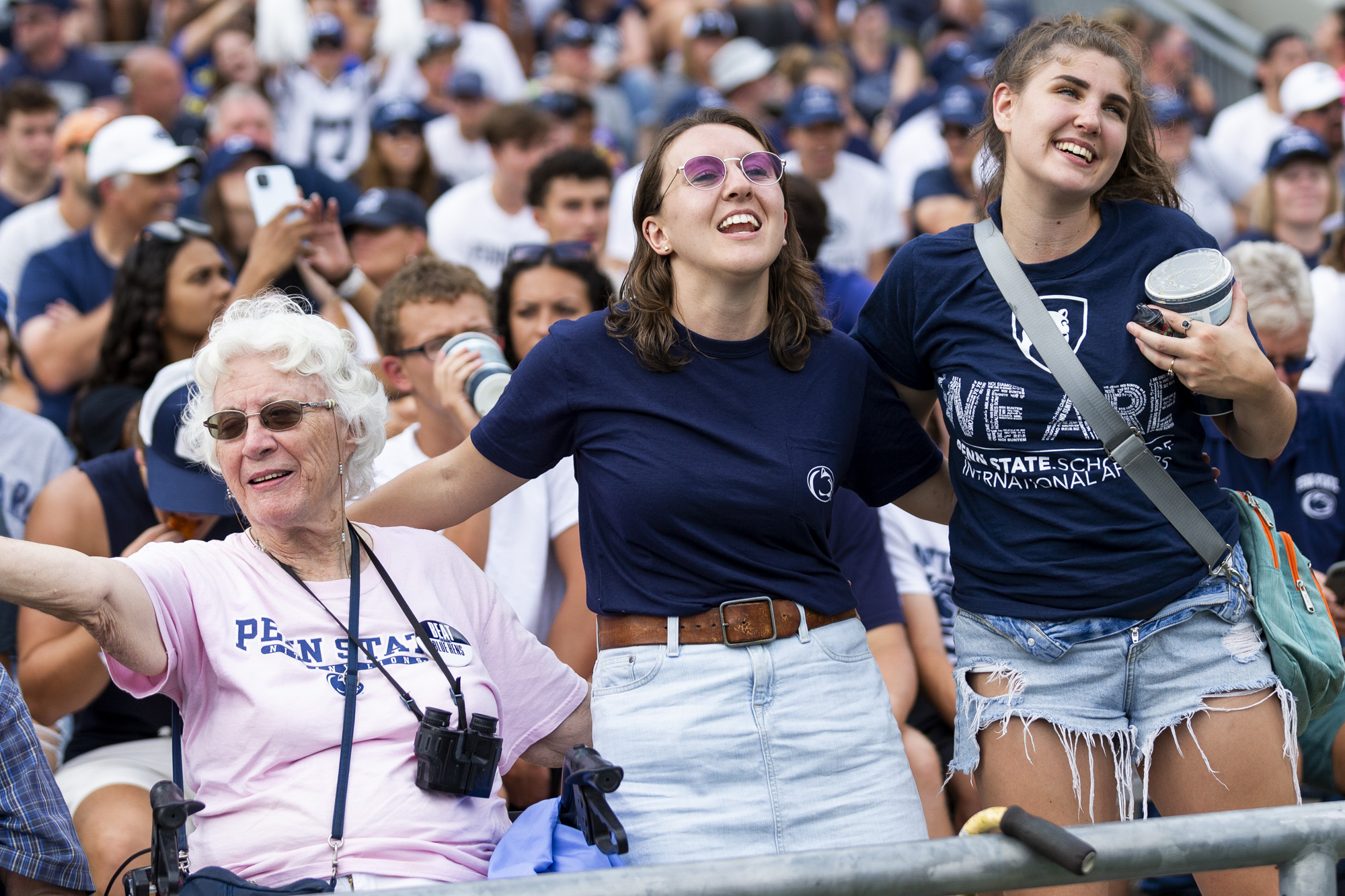 Penn State football faces in the crowd from Delaware game - pennlive.com