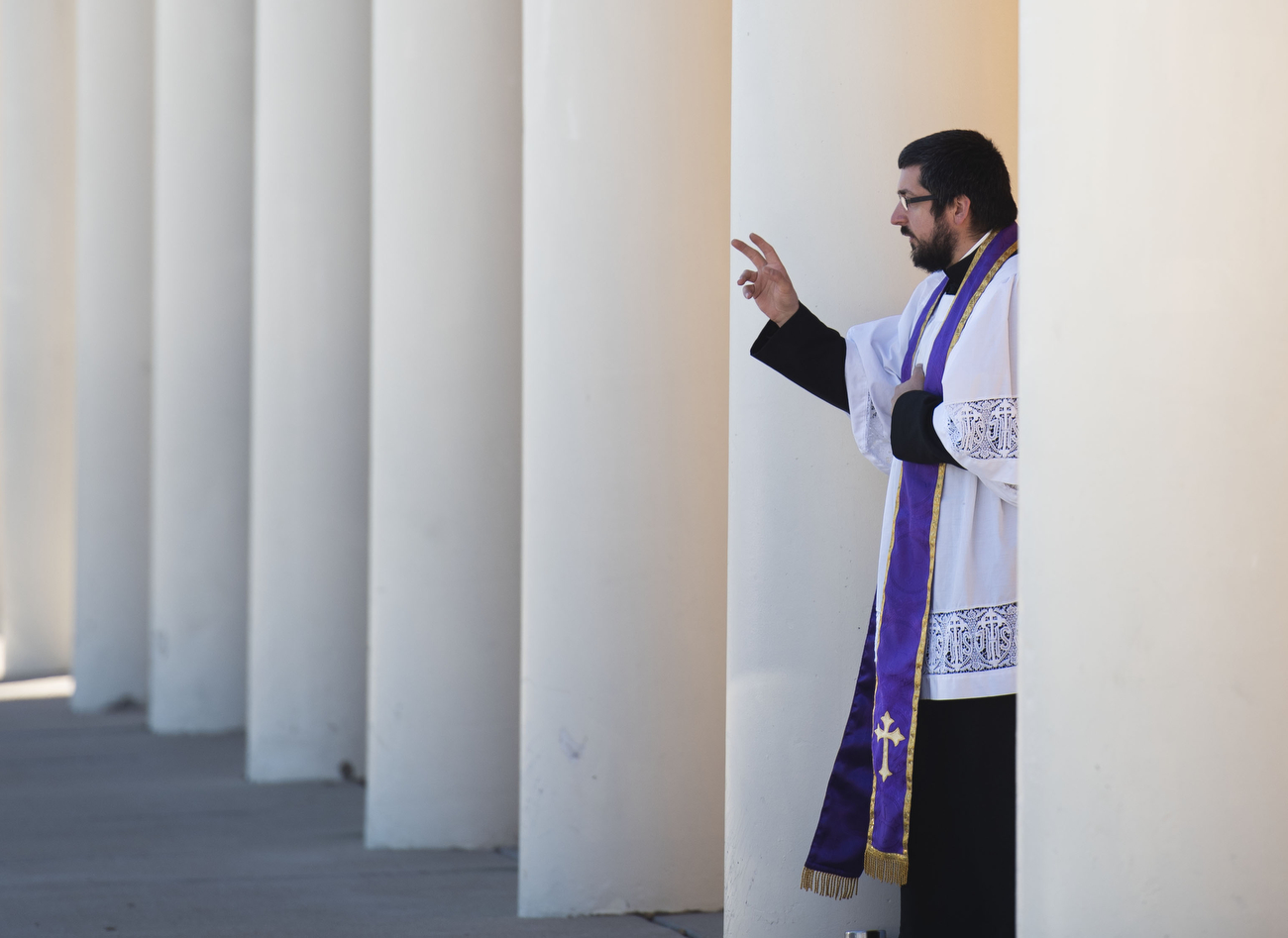 Drive-thru confession at St. Francis of Assisi Roman Catholic Parish in ...