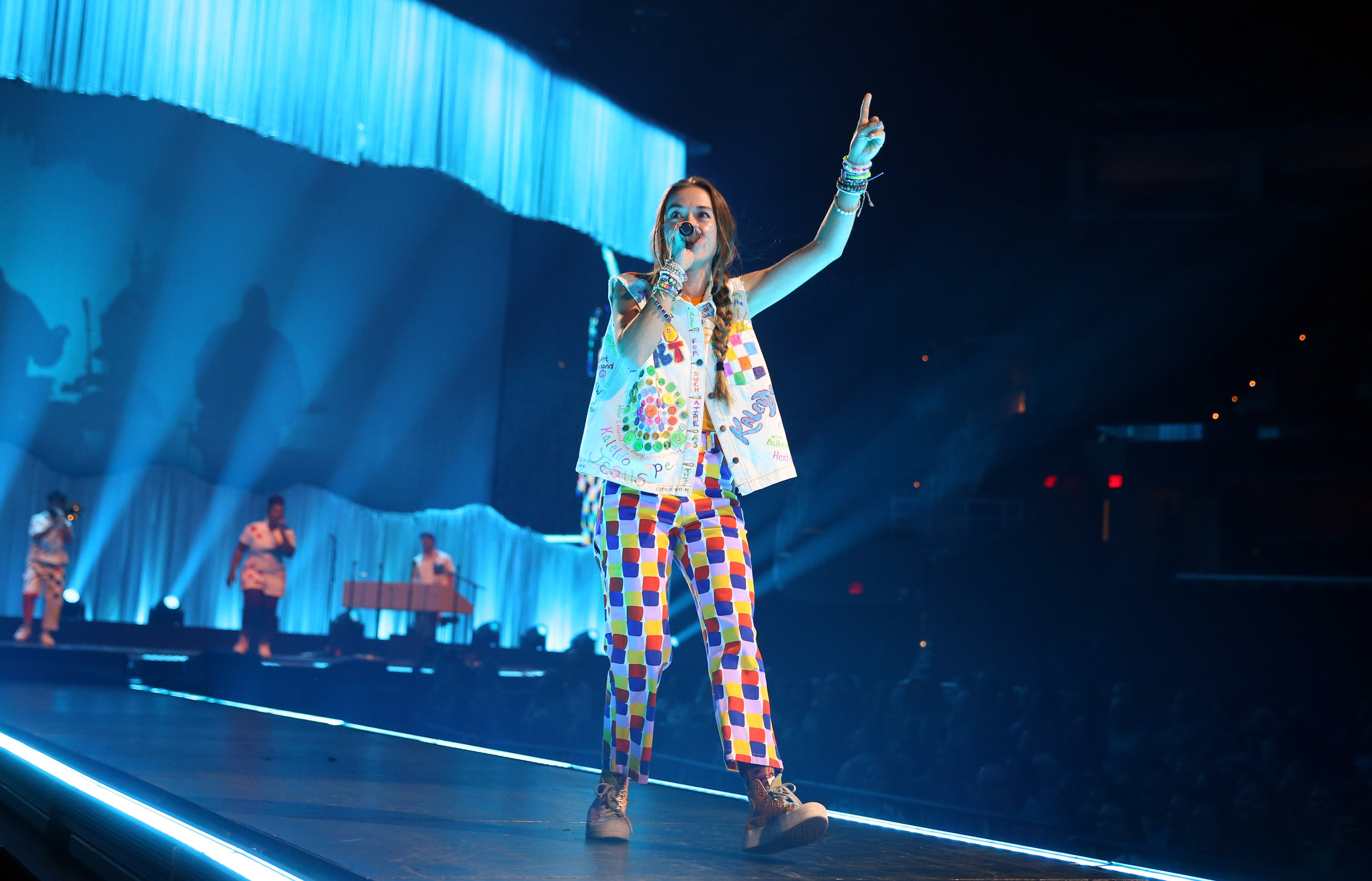 Lauren Daigle performs at Rocket Mortgage FieldHouse, May 30, 2024 ...