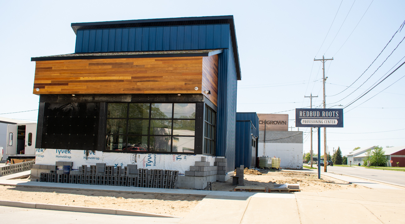 Exteriors of the upcoming Redbud Roots Provisioning Center - mlive.com