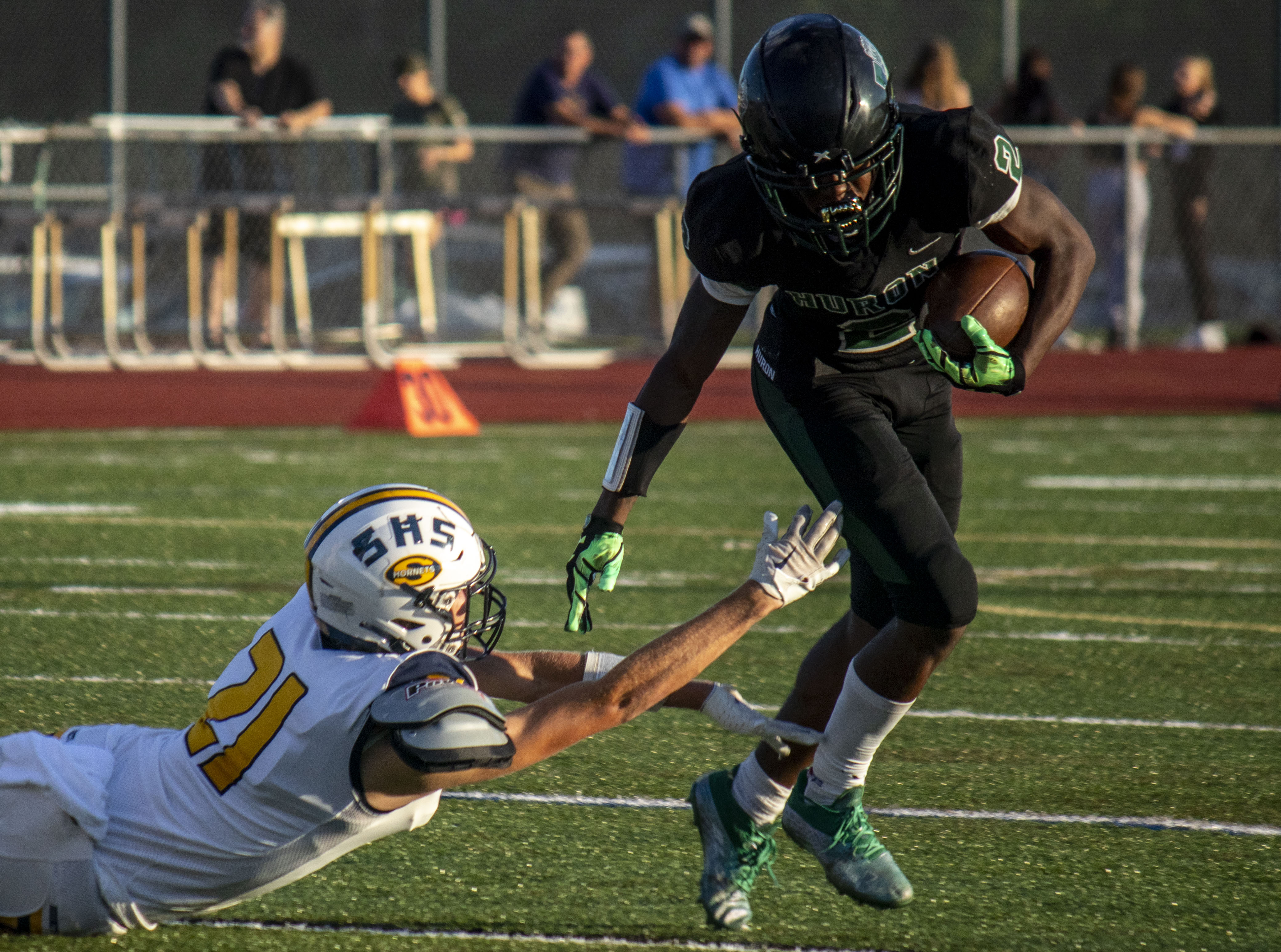 Ann Arbor Huron vs. Saline in high school football - mlive.com