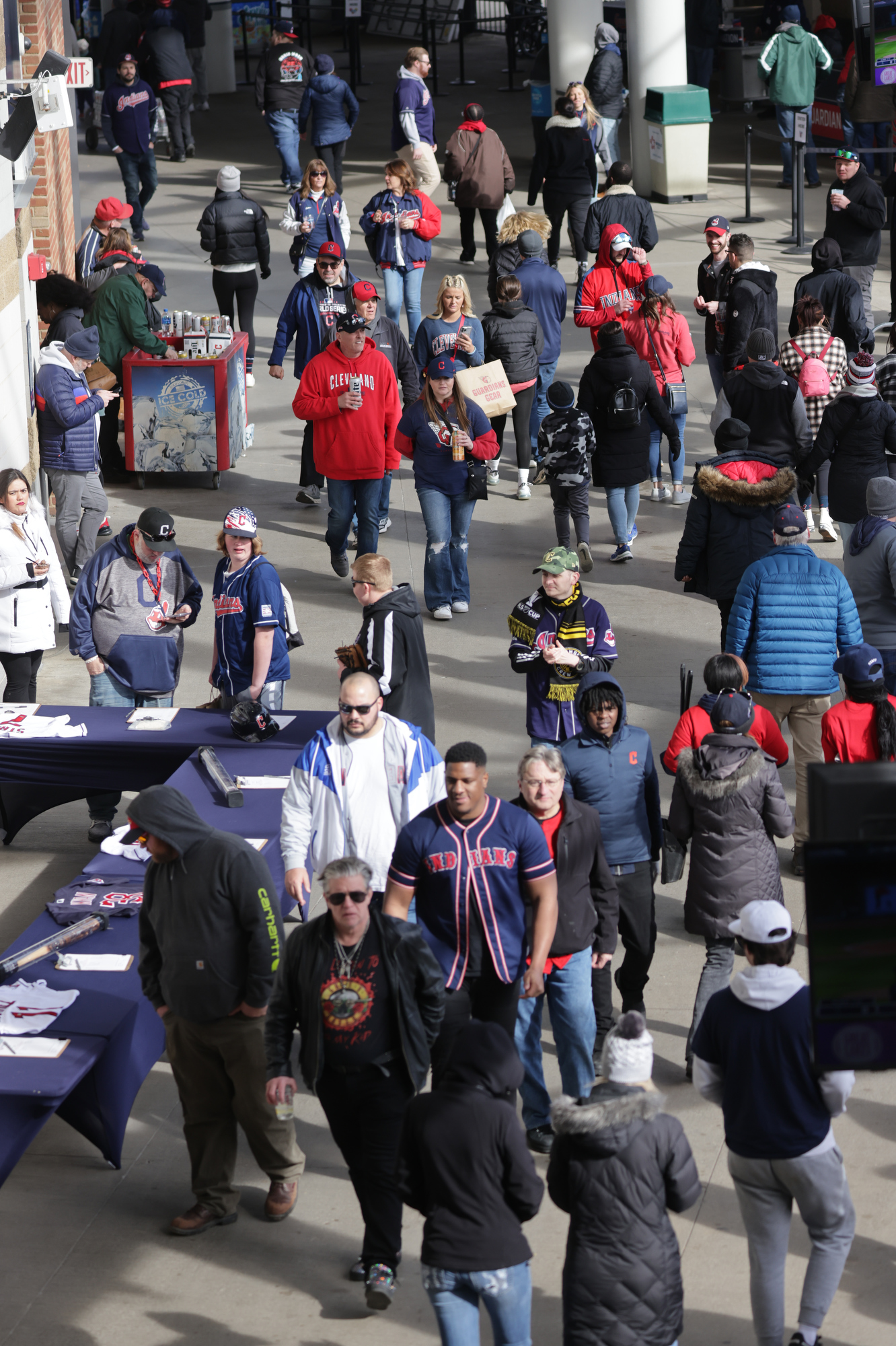 Guardians fans and fanfare at the 2023 home opener - cleveland.com