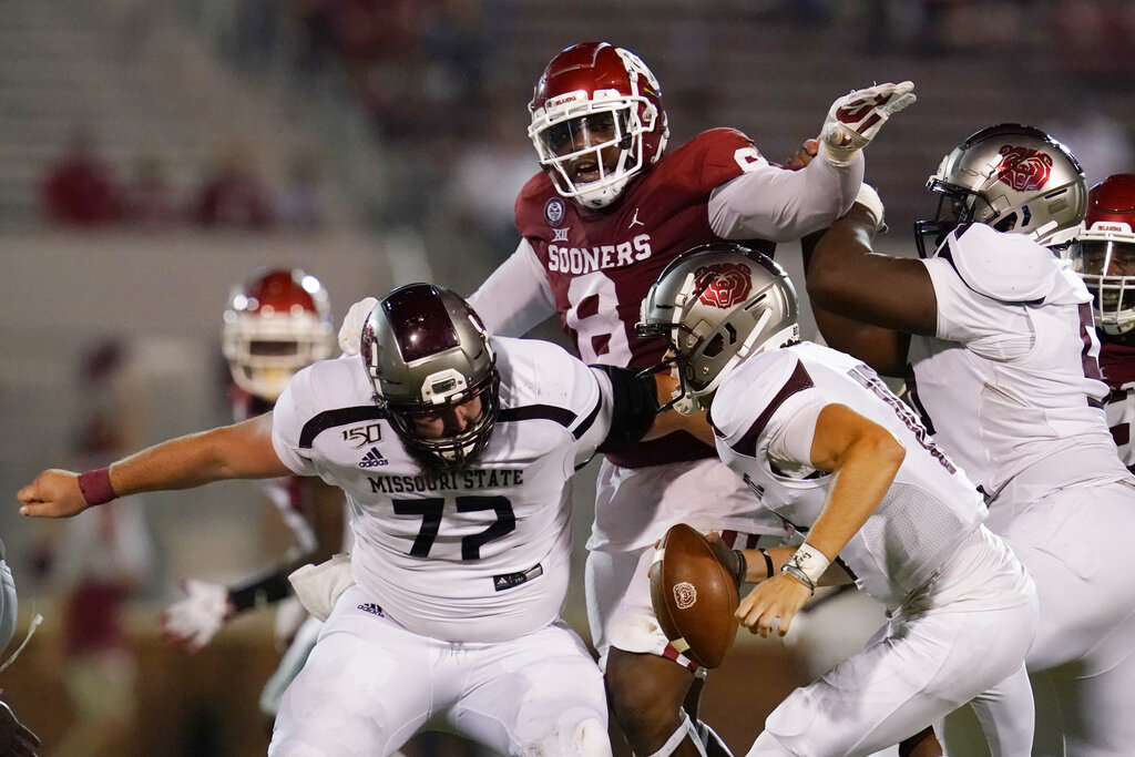 Oklahoma defensive lineman Perrion Winfrey picked by the Cleveland ...