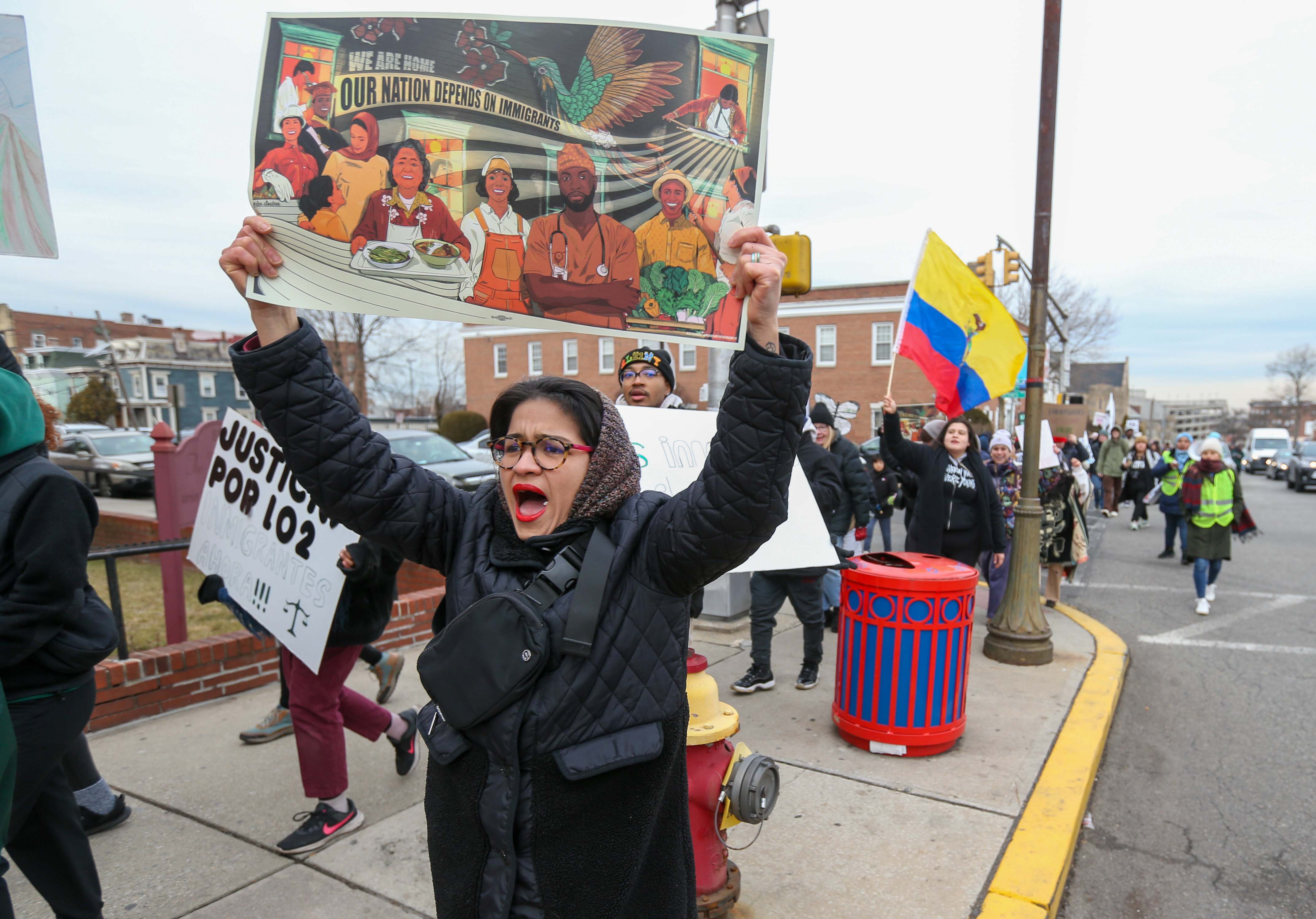March for Immigrants - nj.com