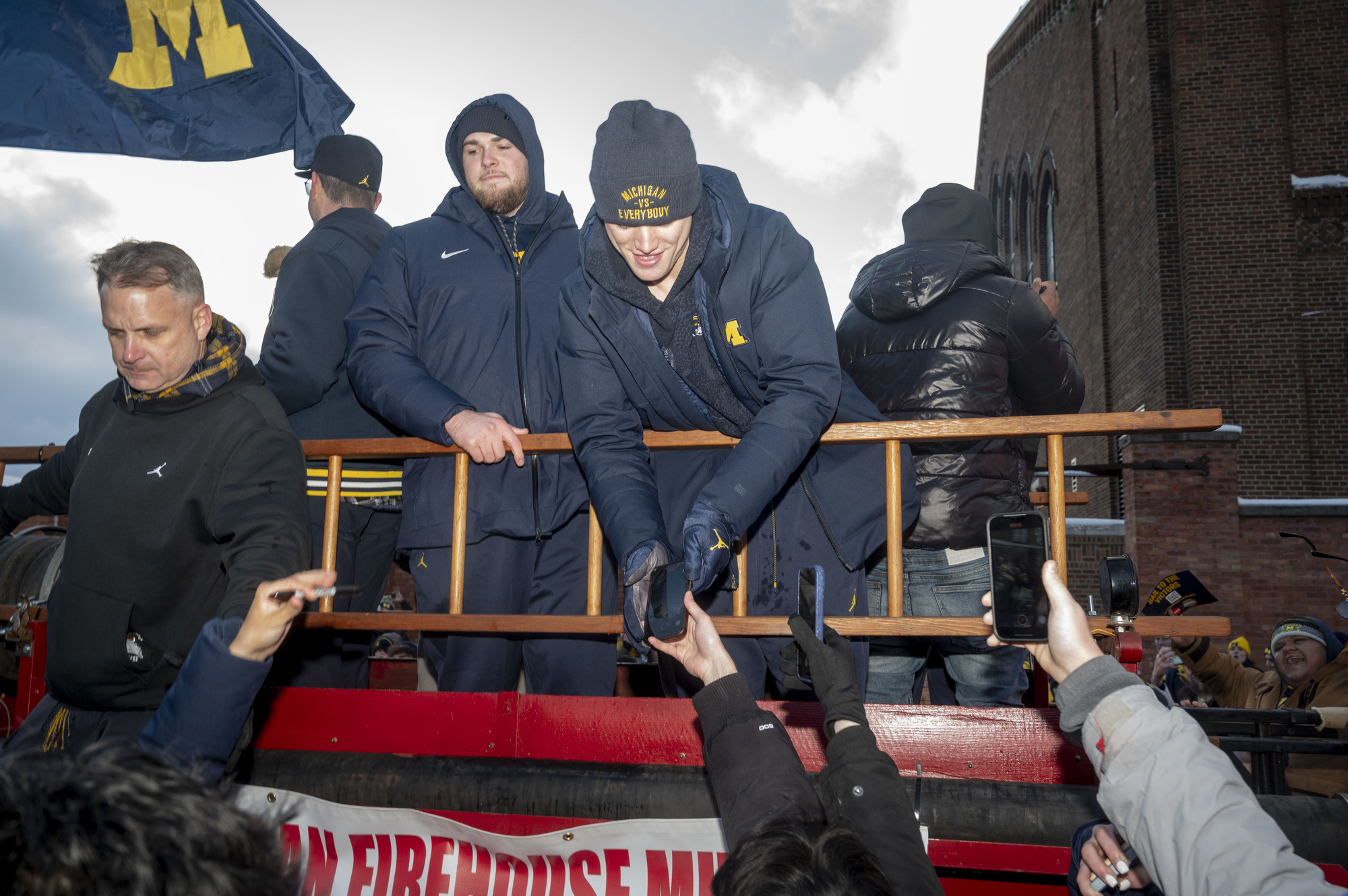 Michigan football celebrated as national champions at parade in Ann ...