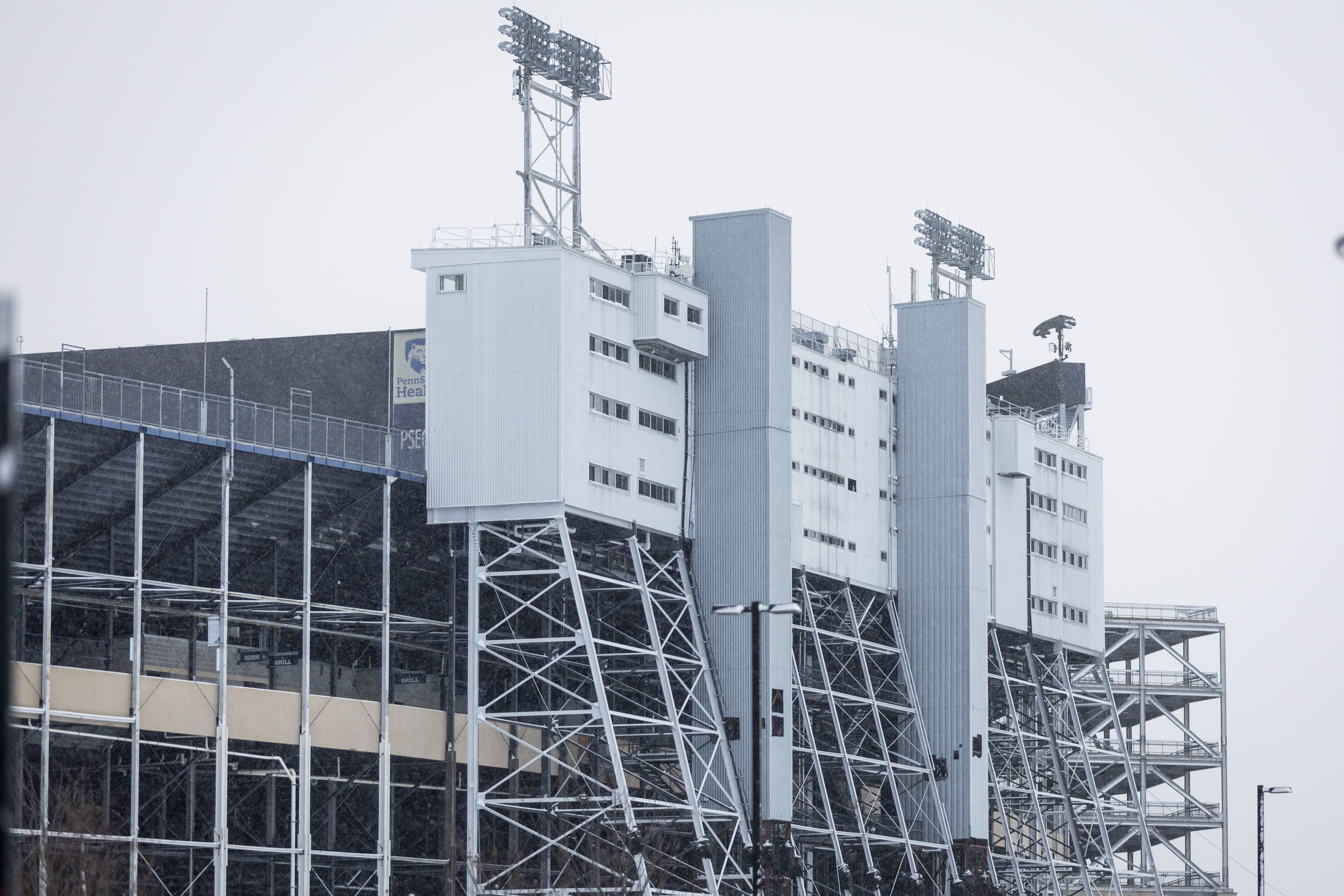 Beaver Stadium press box demolition - pennlive.com