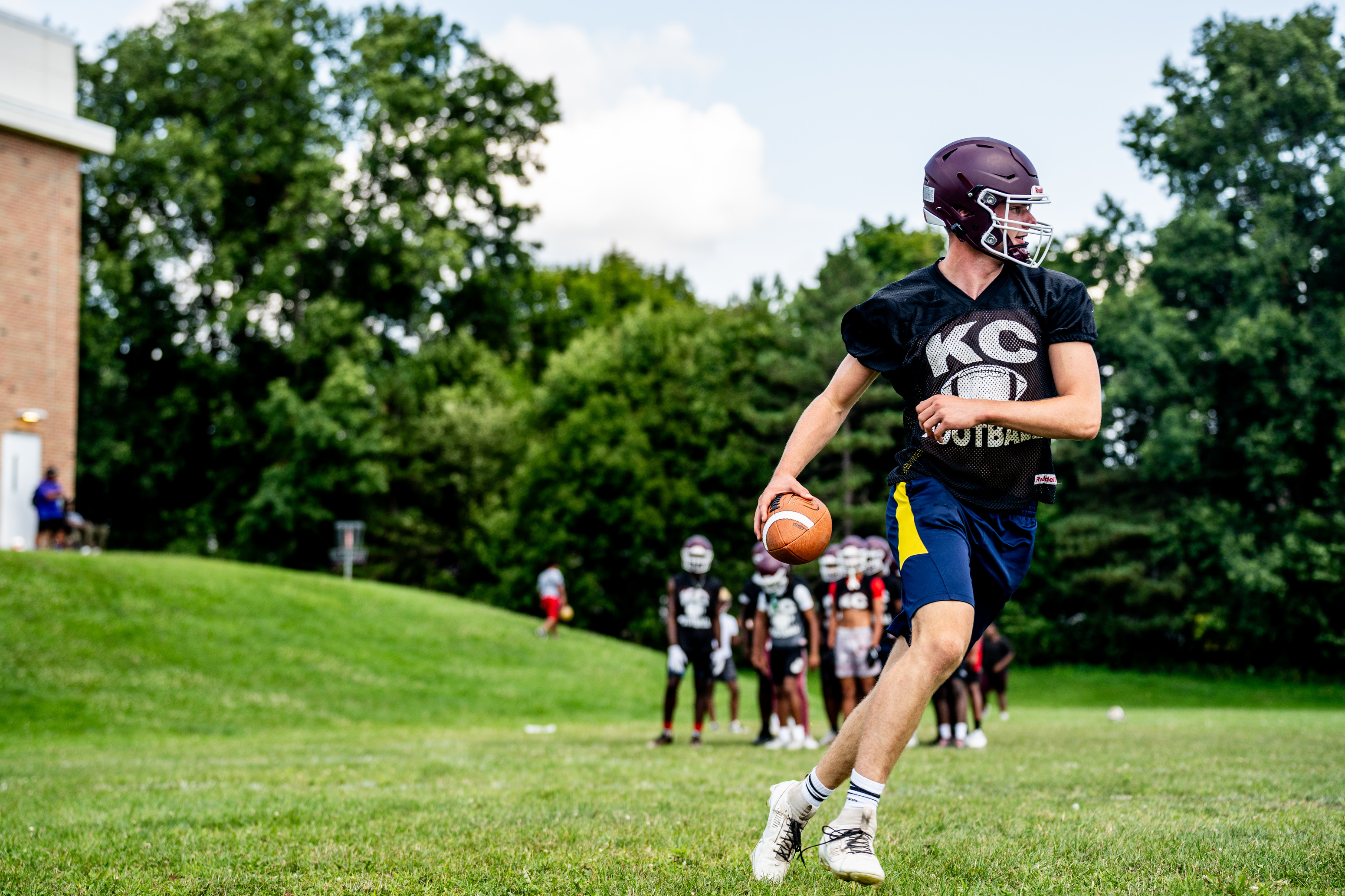 Kalamazoo Central hits the field for first day of practice - mlive.com