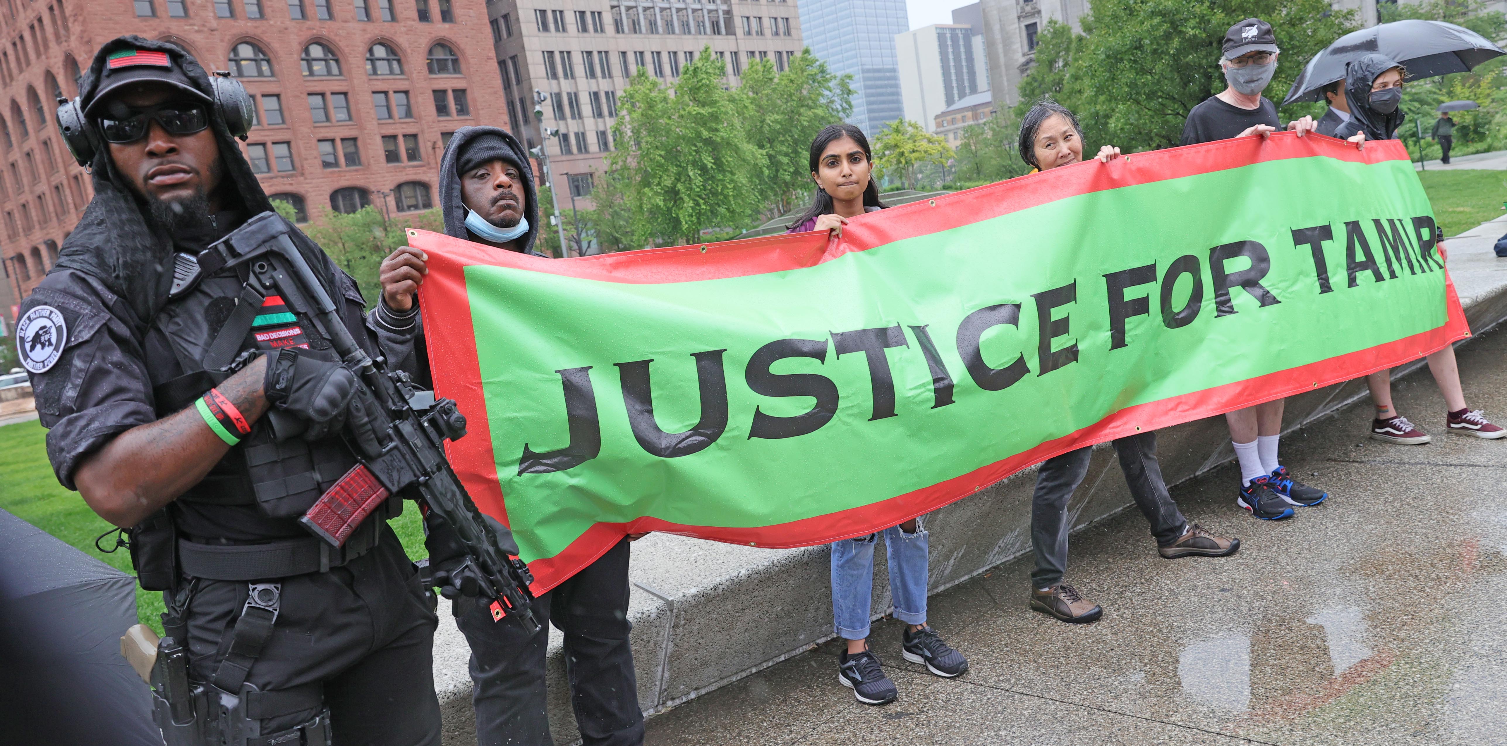 Tamir Rice’s rally for justice at Public Square in downtown Cleveland ...