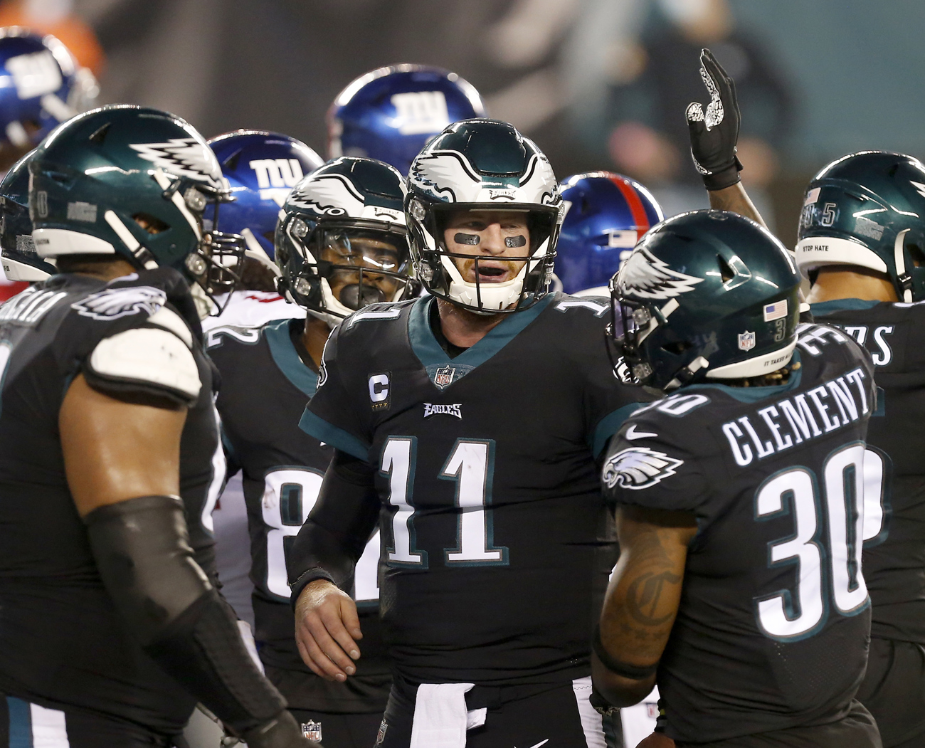 New York Giants vs. Philadelphia Eagles, Oct. 22, 2020 ...