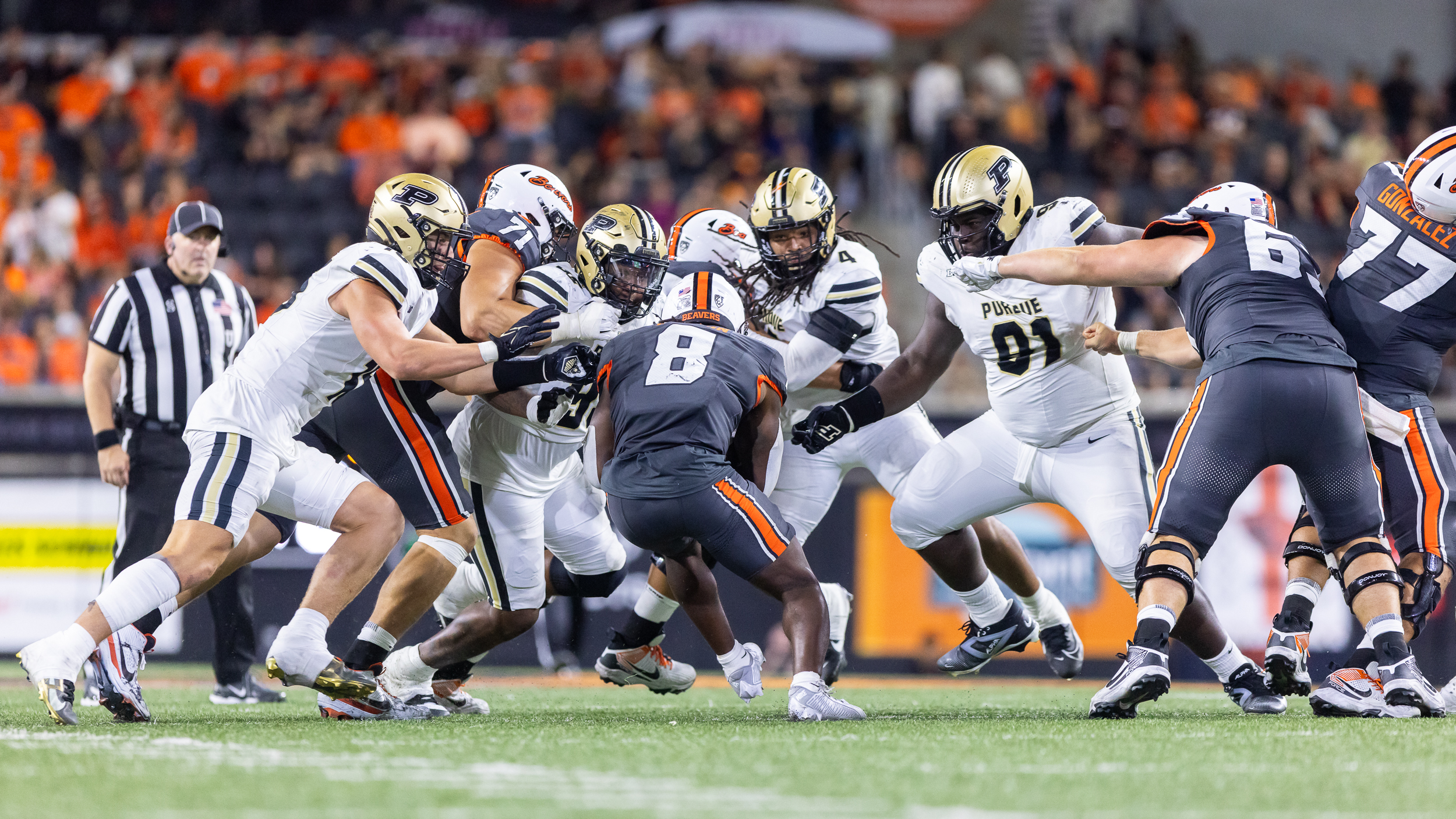 Oregon State Beavers vs. Purdue Boilermakers: Sept. 21, 2024 ...