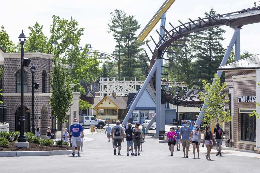 Candymonium roller coaster and Chocolatetown at Hersheypark - pennlive.com
