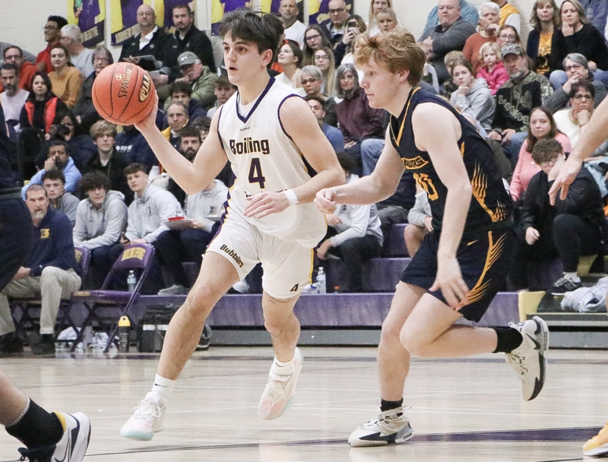 Boiling Springs vs ELCO in the first round of the District 3 4A boys ...