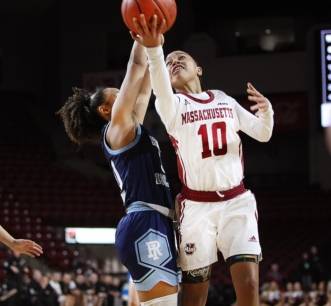UMass Women's Basketball vs URI 2/23/25 - masslive.com