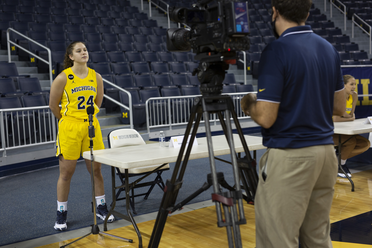 Michigan Women's Basketball media day - mlive.com