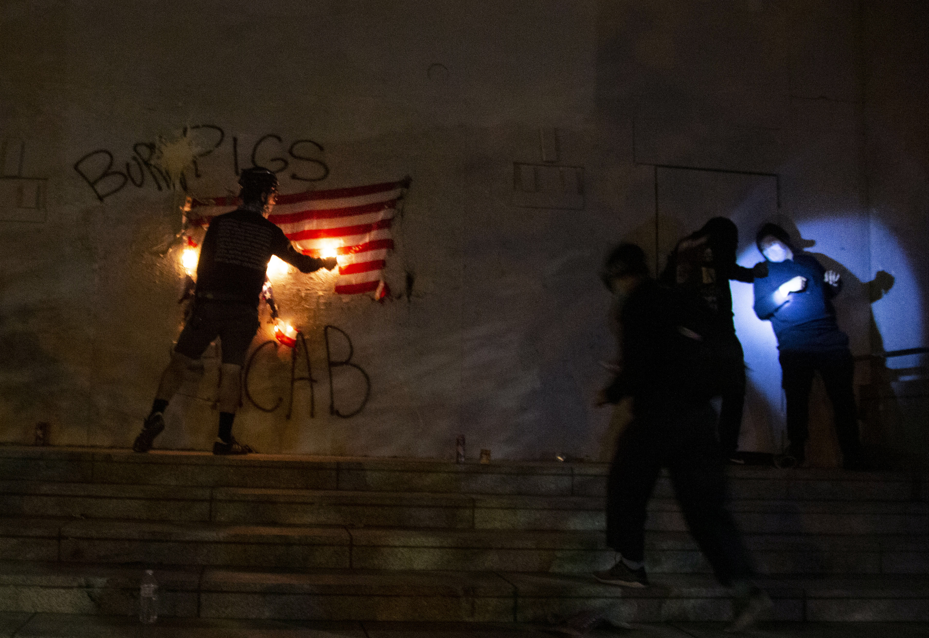 July 4th protest declared riot in downtown Portland - oregonlive.com