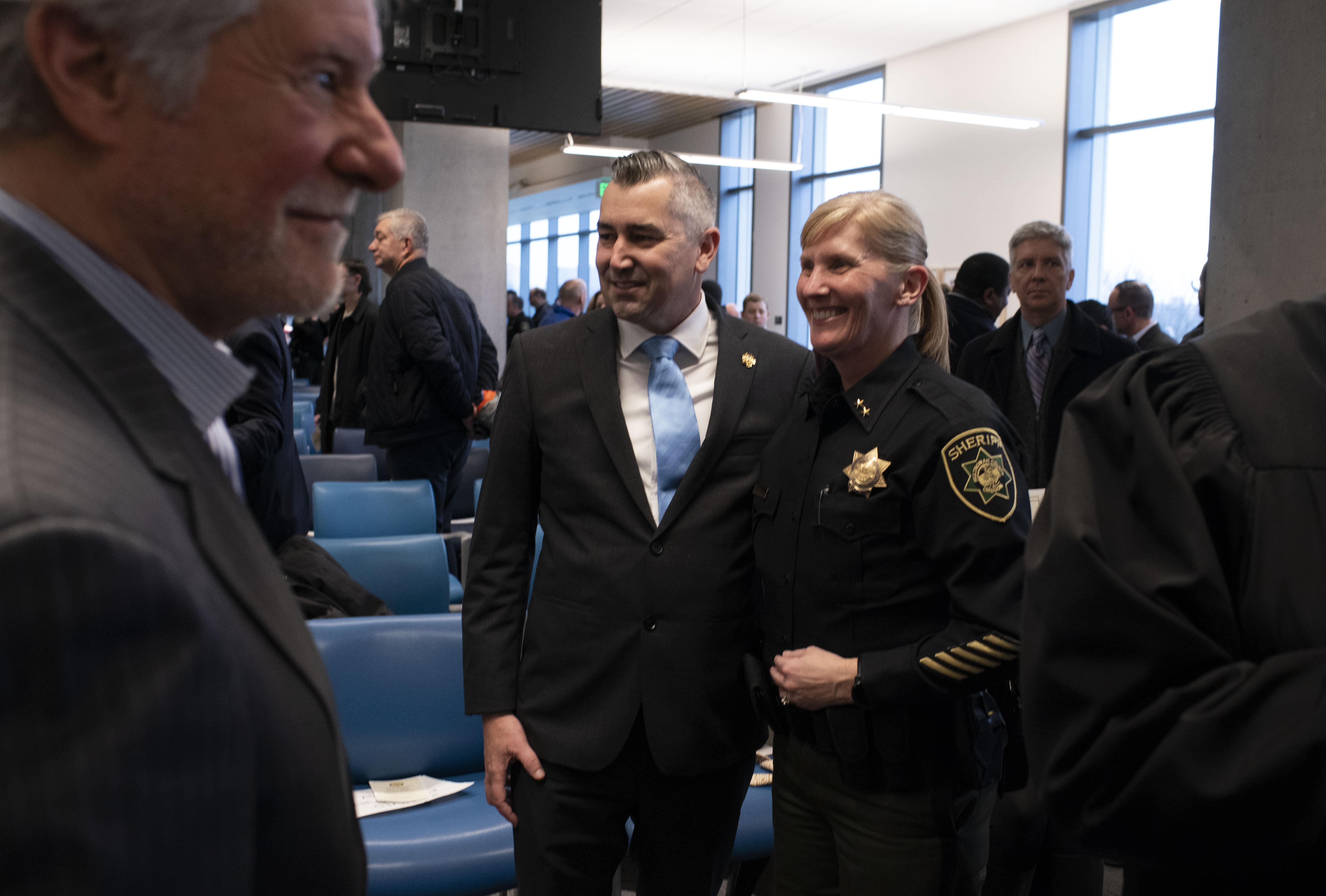 Multnomah County DA Nathan Vasquez swearing-in ceremony at Multnomah ...