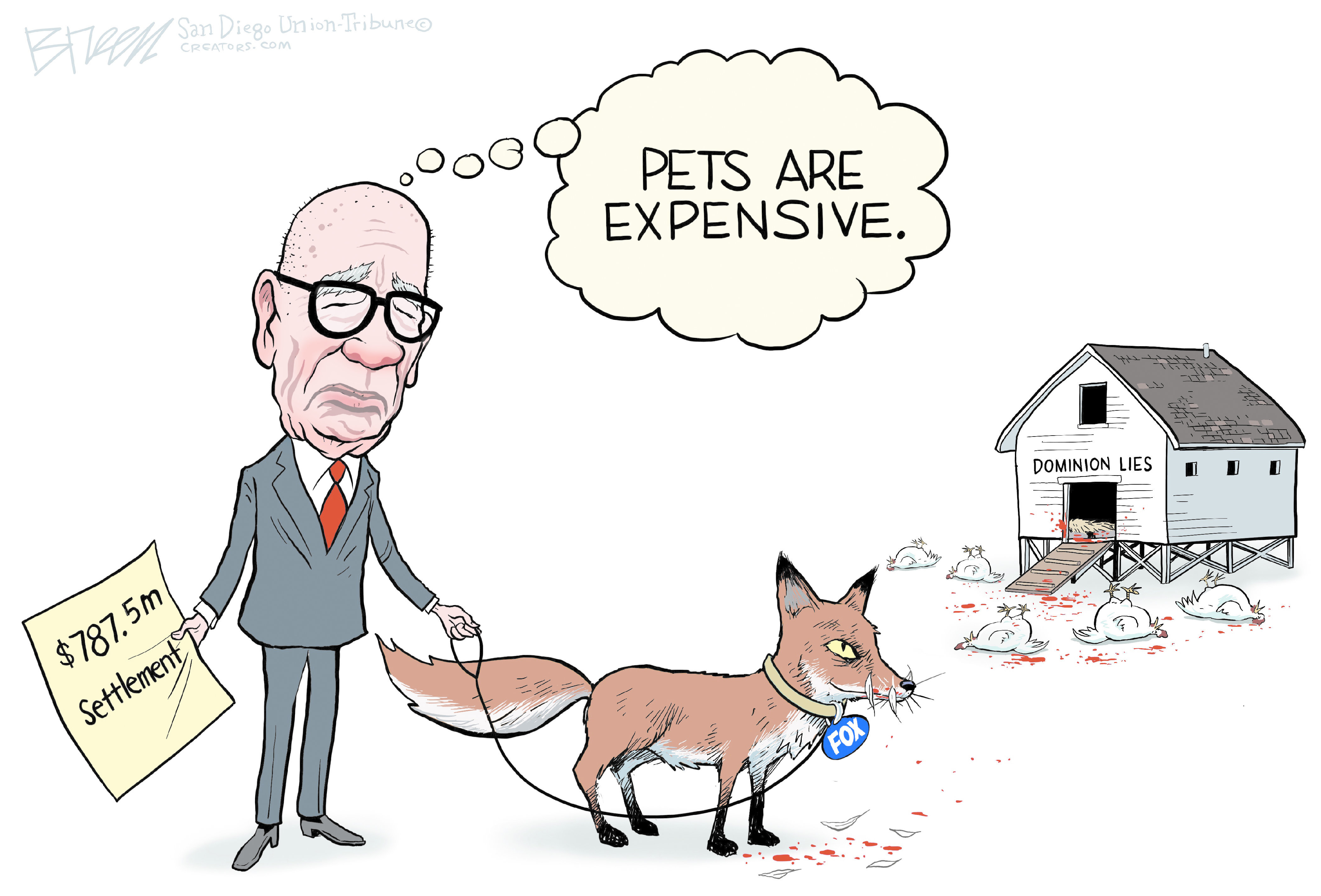 Editorial cartoons for April 23, 2023 - oregonlive.com