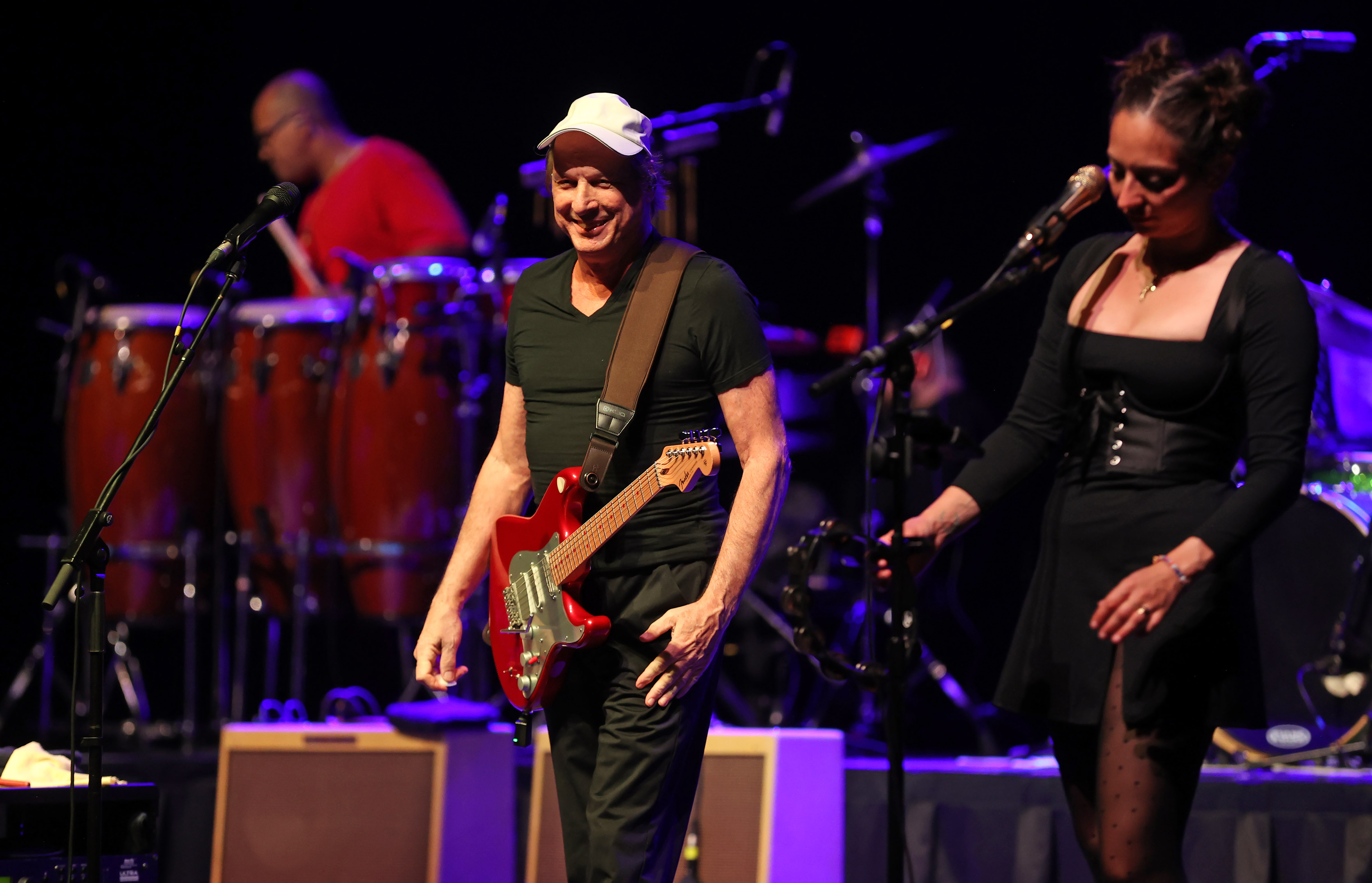 Jerry Harrison & Adrian Belew perform at the Agora, July 28, 2024 ...