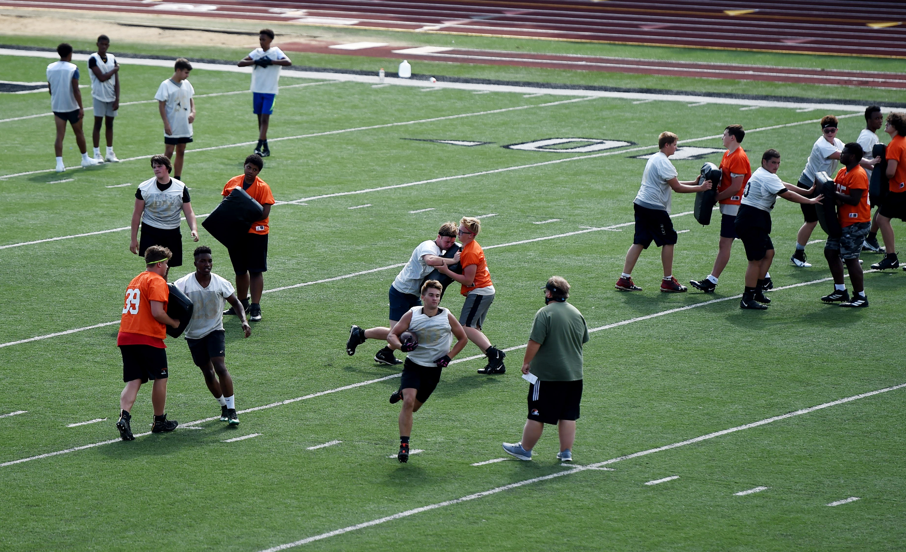 First day of football practice in the Jackson area - mlive.com
