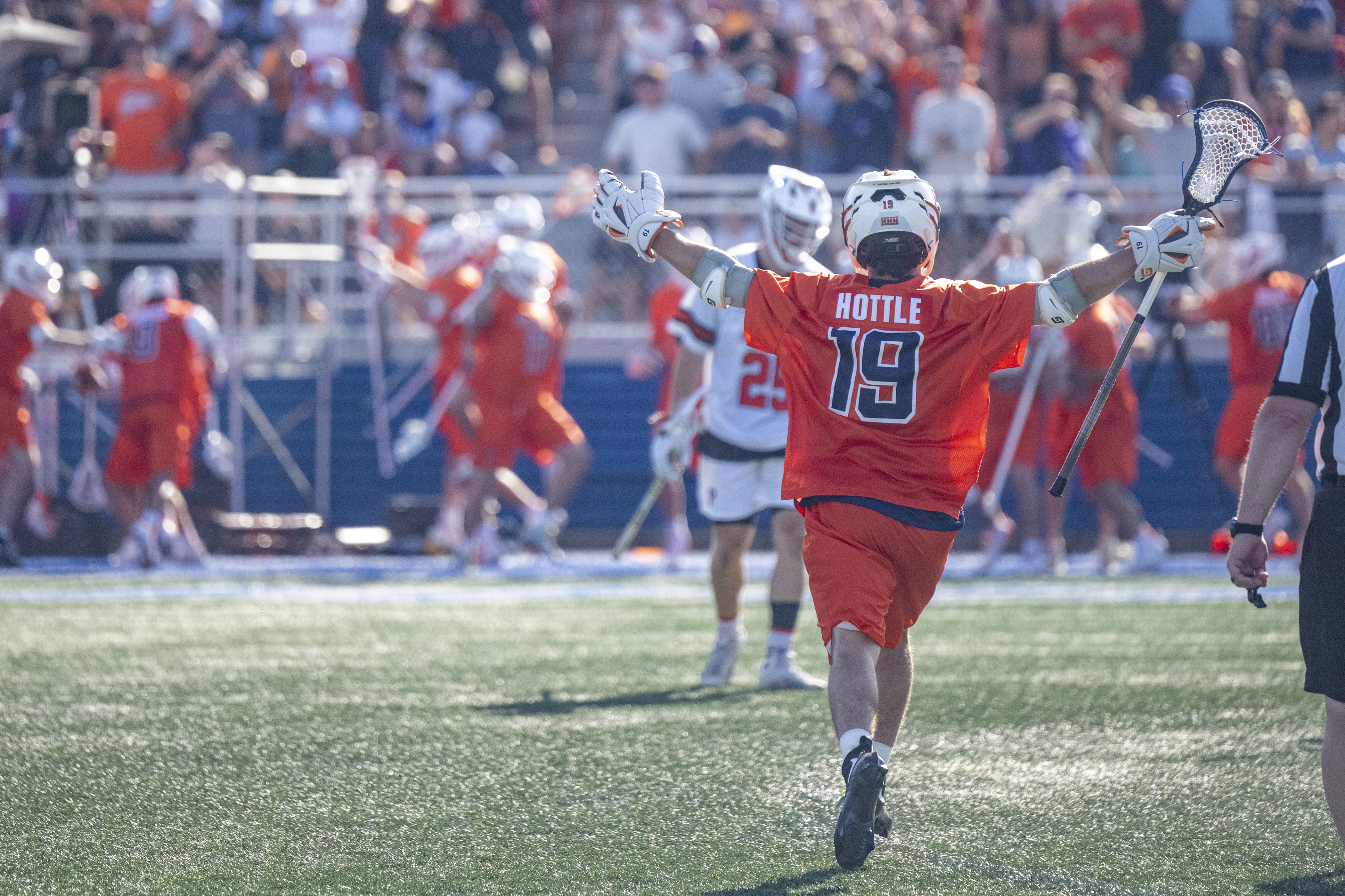 Syracuse lacrosse vs. Princeton in 2025 NCAA Division I men's lacrosse ...