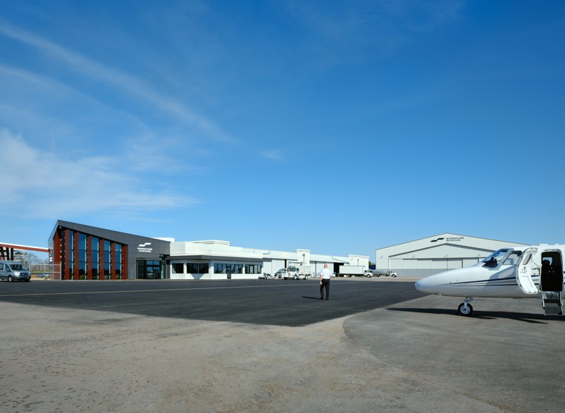 Signature Aviation terminal at Huntsville International Airport. - al.com