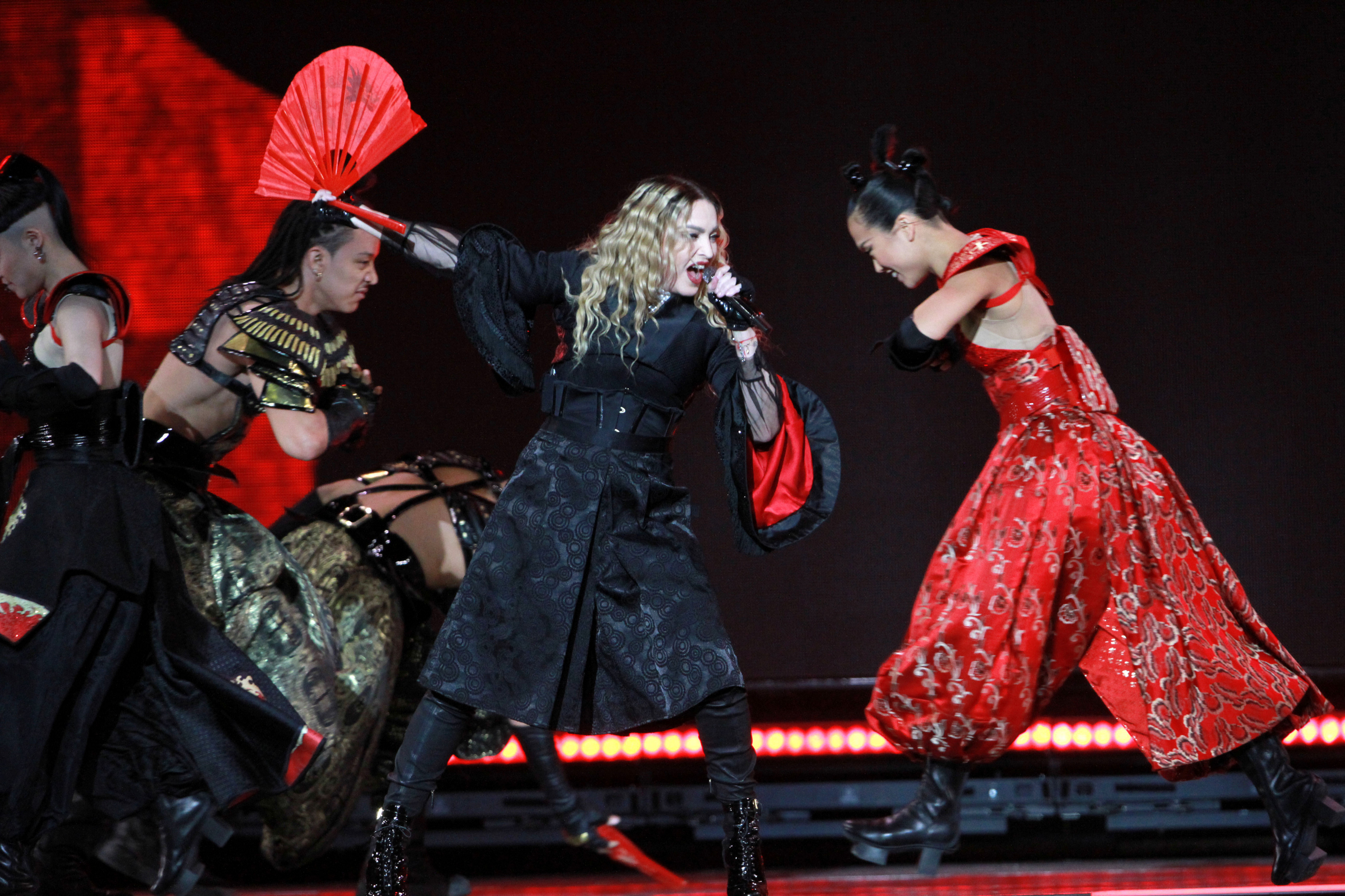 Concert review: Madonna finally arrives in Atlanta - at nearly 11 p.m.