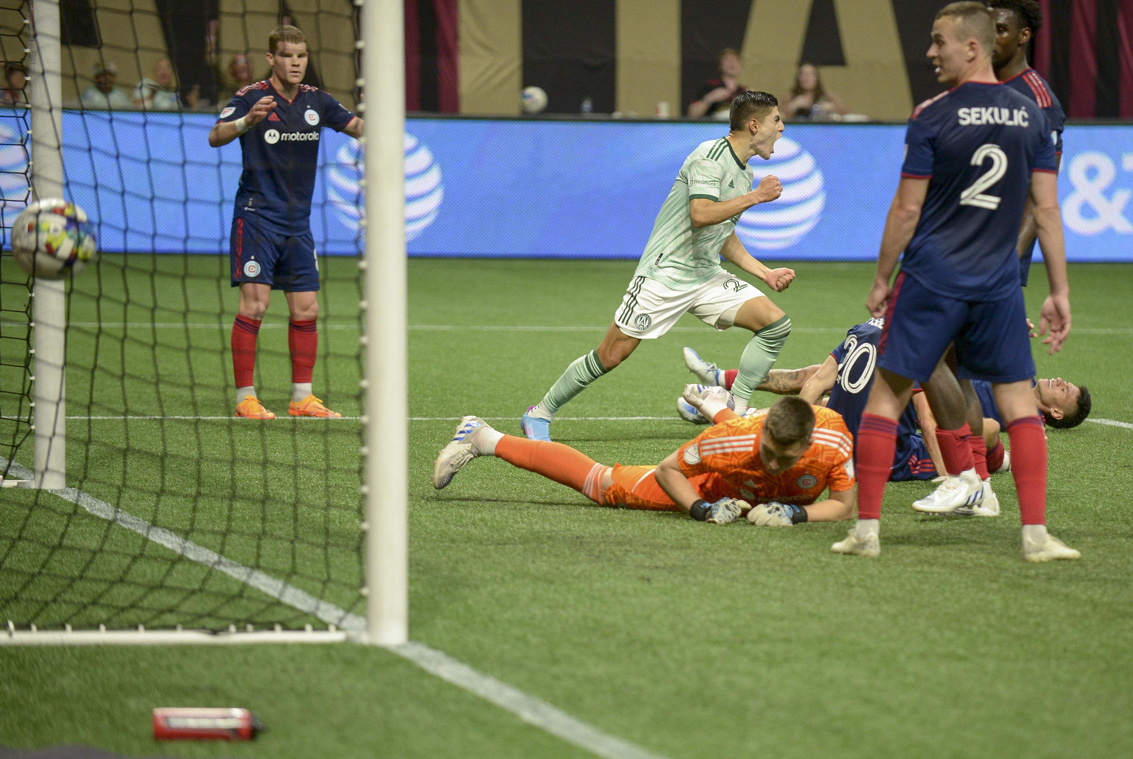 Cisneros’ three goals power Atlanta United past Chicago