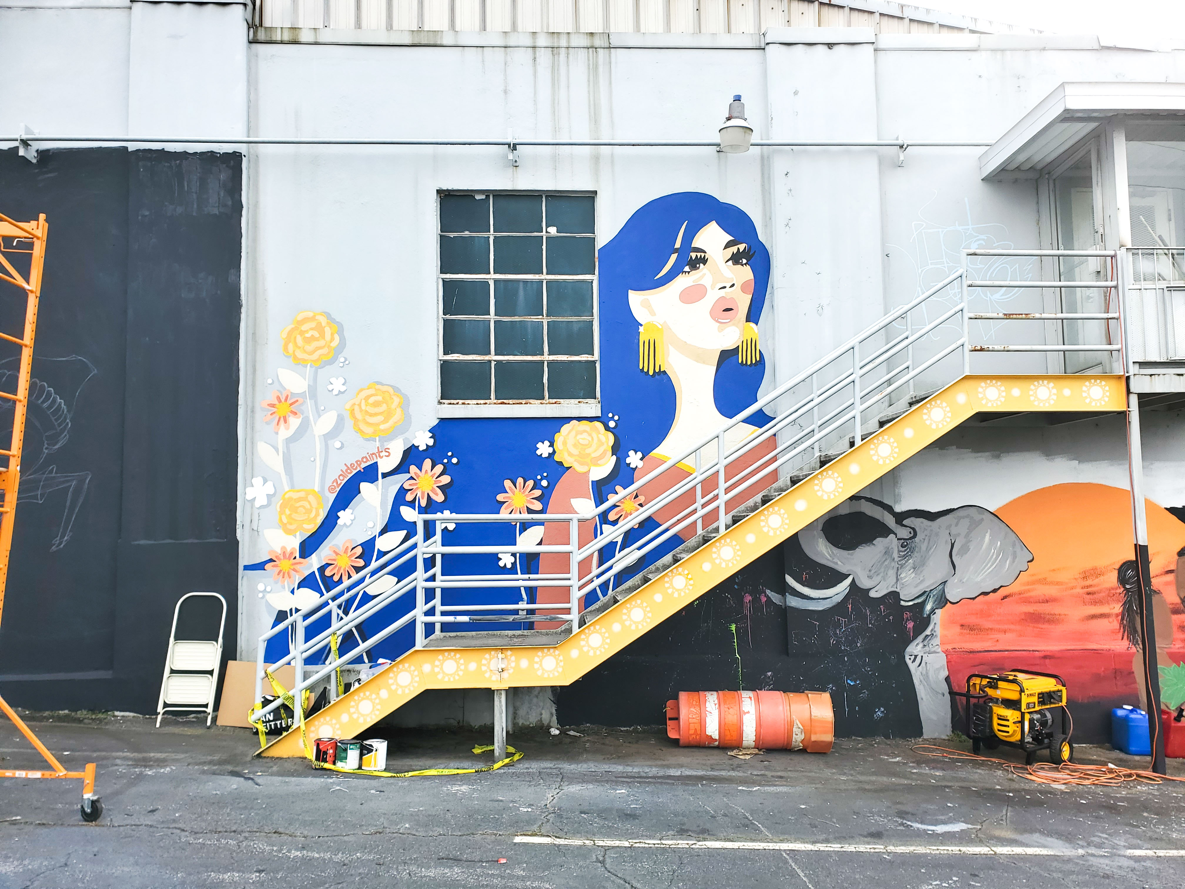 Muralists have free rein in gritty but vibrant 44 Murals Project