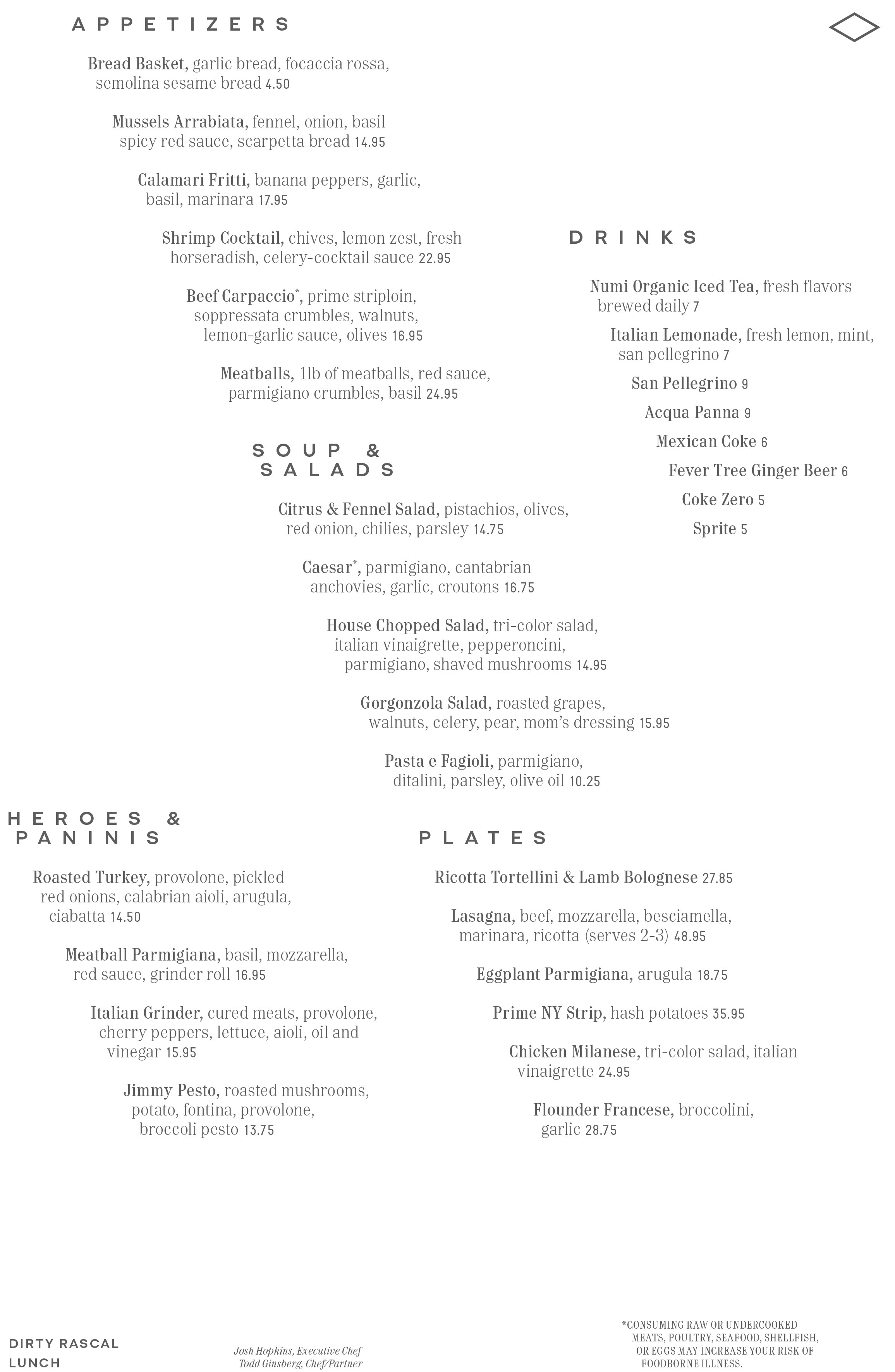 Dirty Rascal opens at Atlanta's Thompson Buckhead hotel