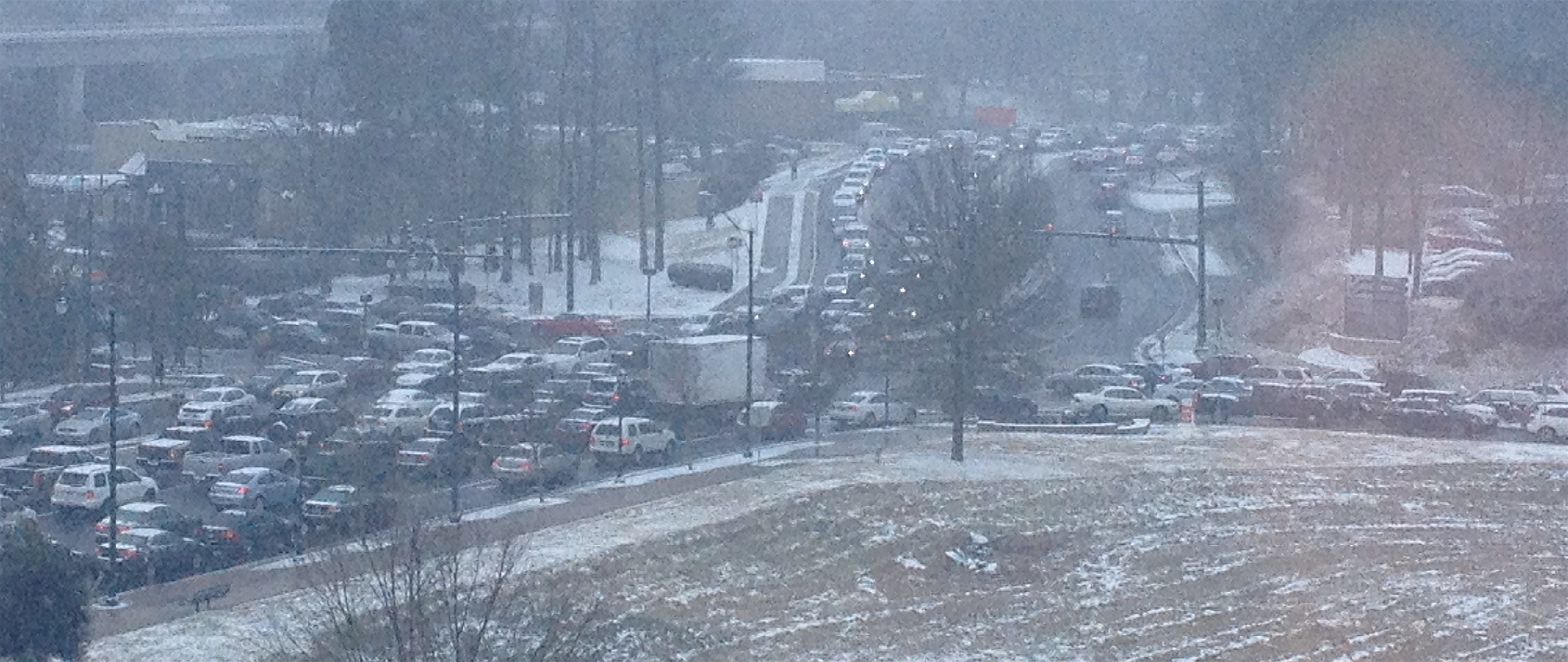 PHOTOS: That time 2" of snow paralyzed Atlanta overnight
