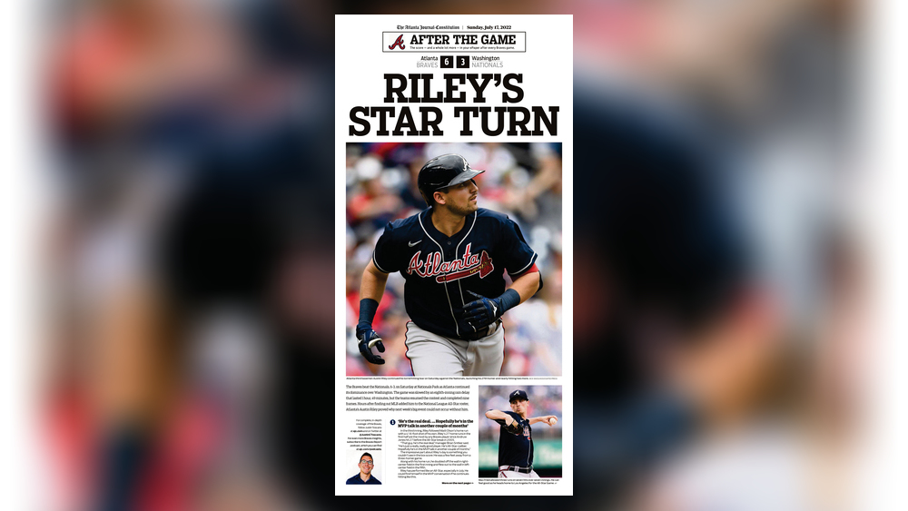 Find the opening of the Masters and baseball season in the AJC ePaper