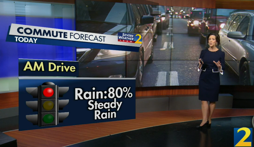 THURSDAY’S WEATHER: Wet roads, delays after steady overnight rain