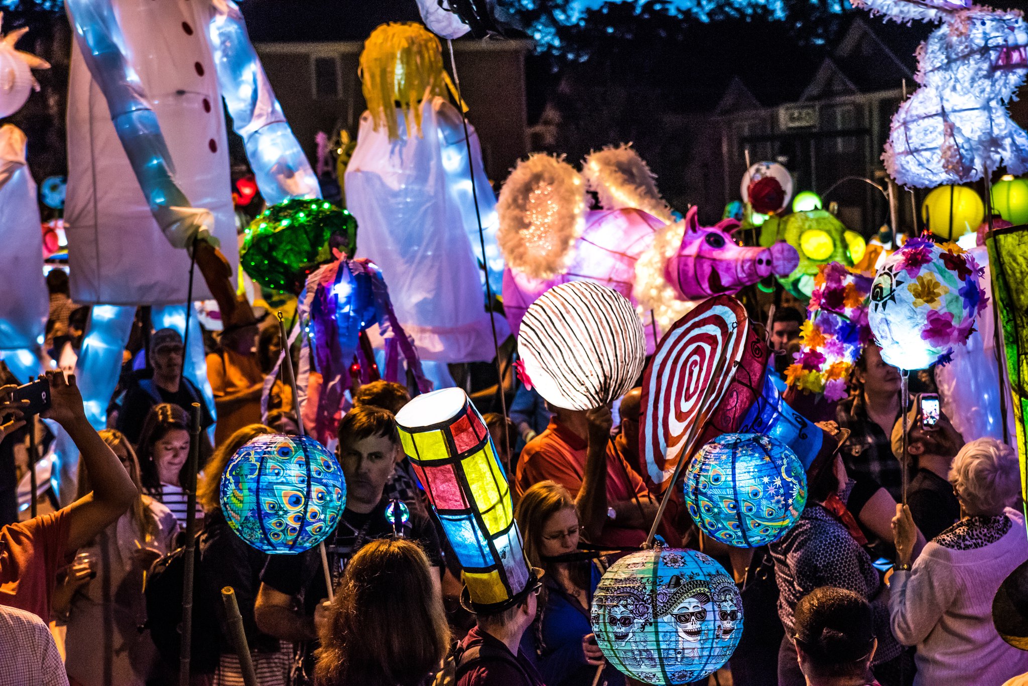 A ‘thank you’ from the queen of the Lantern Parade