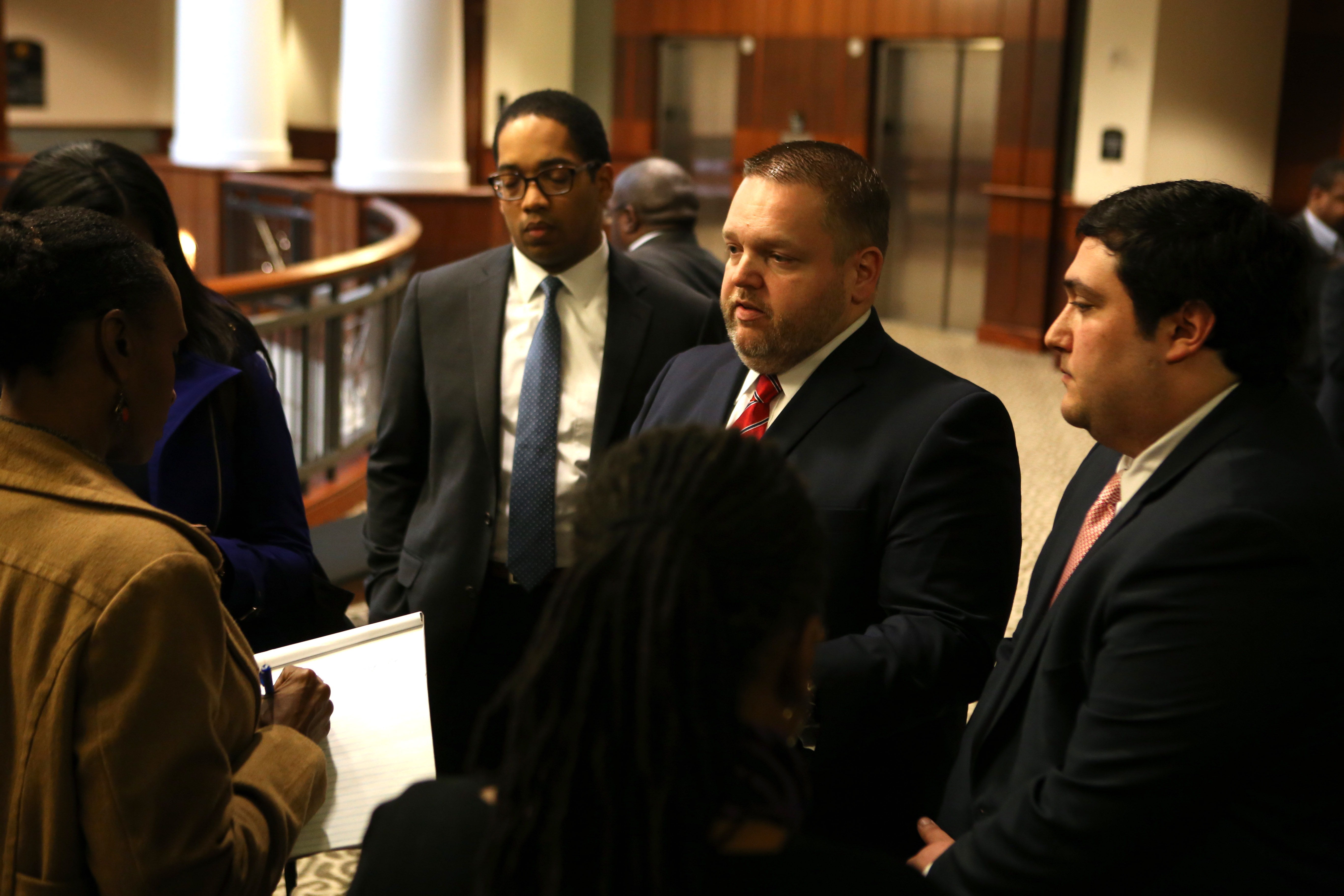 Black Lawyers In Courtroom