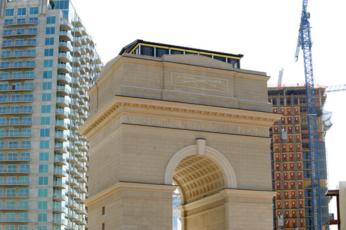Millennium Gate, Atlantic Station: Atlanta's new monument to history
