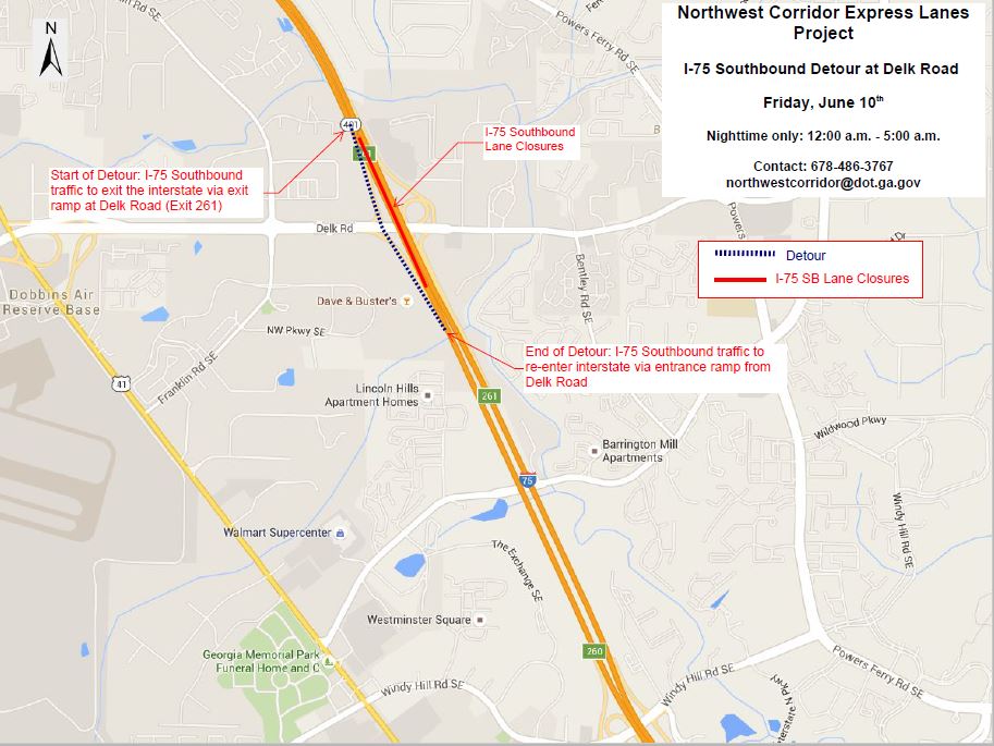 Some 40 miles of metro Atlanta toll lanes set to open this year