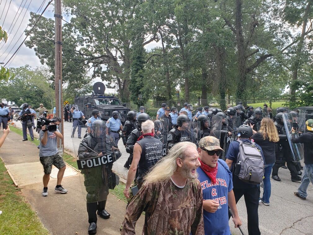 PROTEST ROUNDUP: Police disperse demonstrators from Stone Mountain