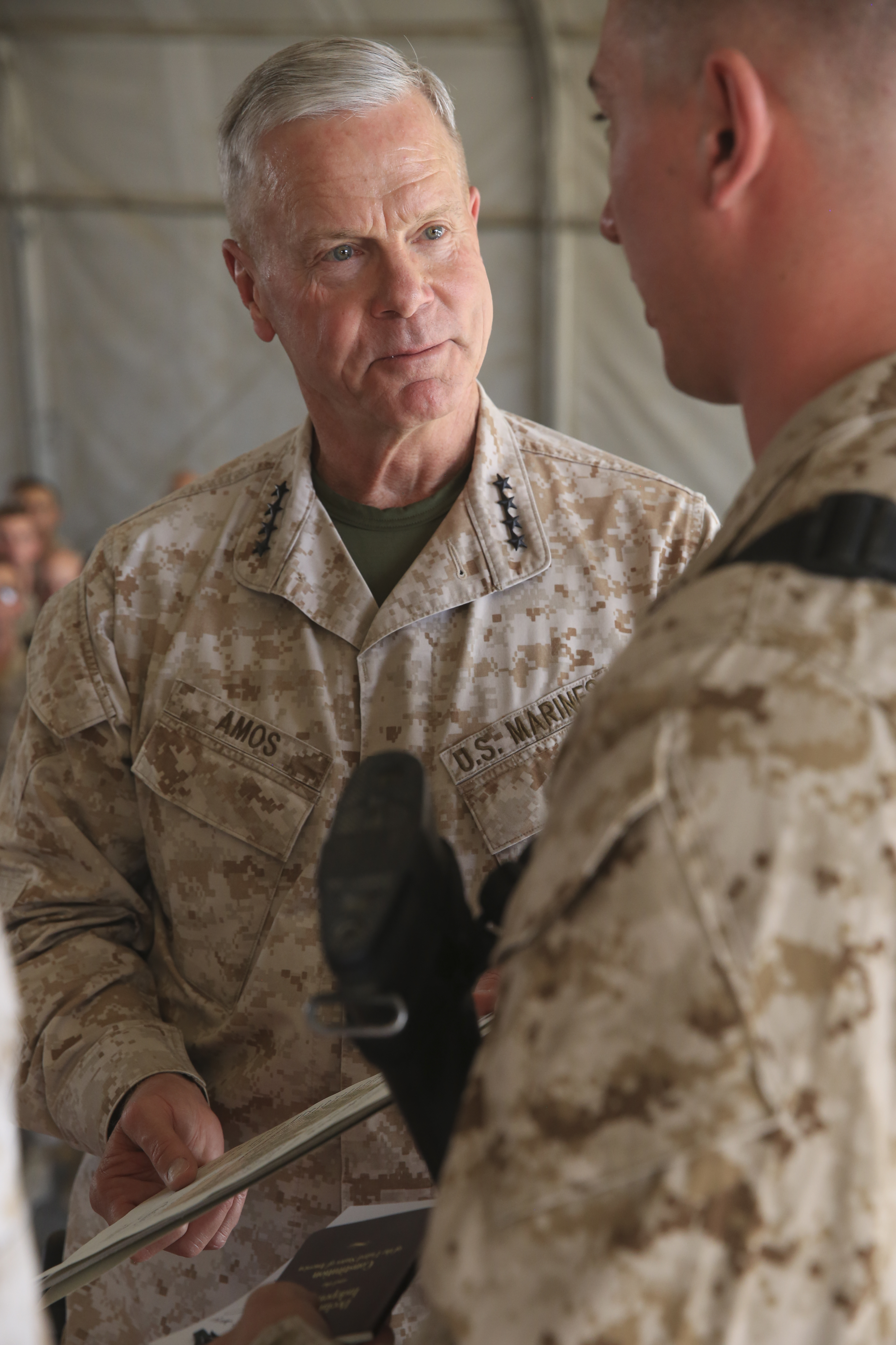 Commandant Of The Marine Corps Amos