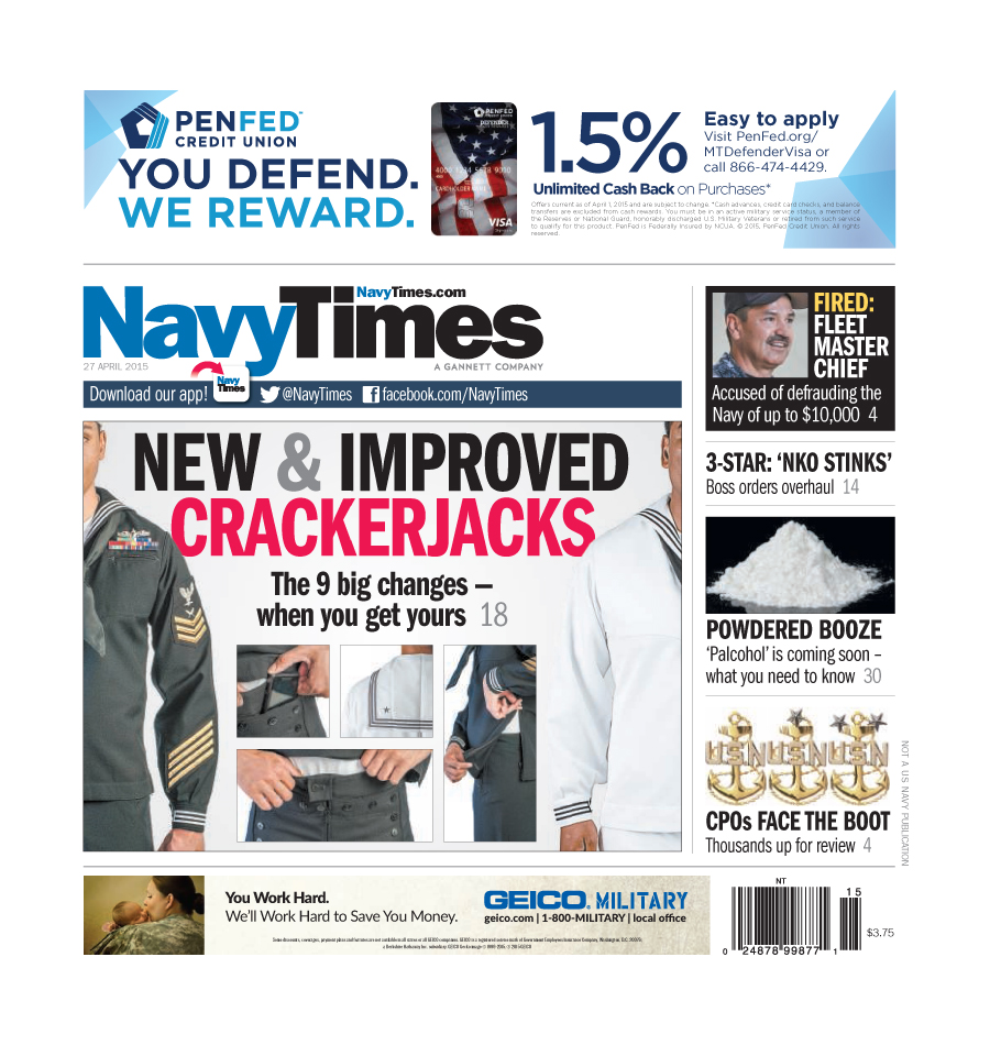 Navy Times Logo Crews To Start Unprecedented 3 Carrier Swap This