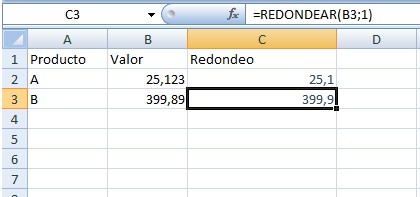 Redondeo De Numeros En Excel Fórmula Redondear #excel #excelblue77