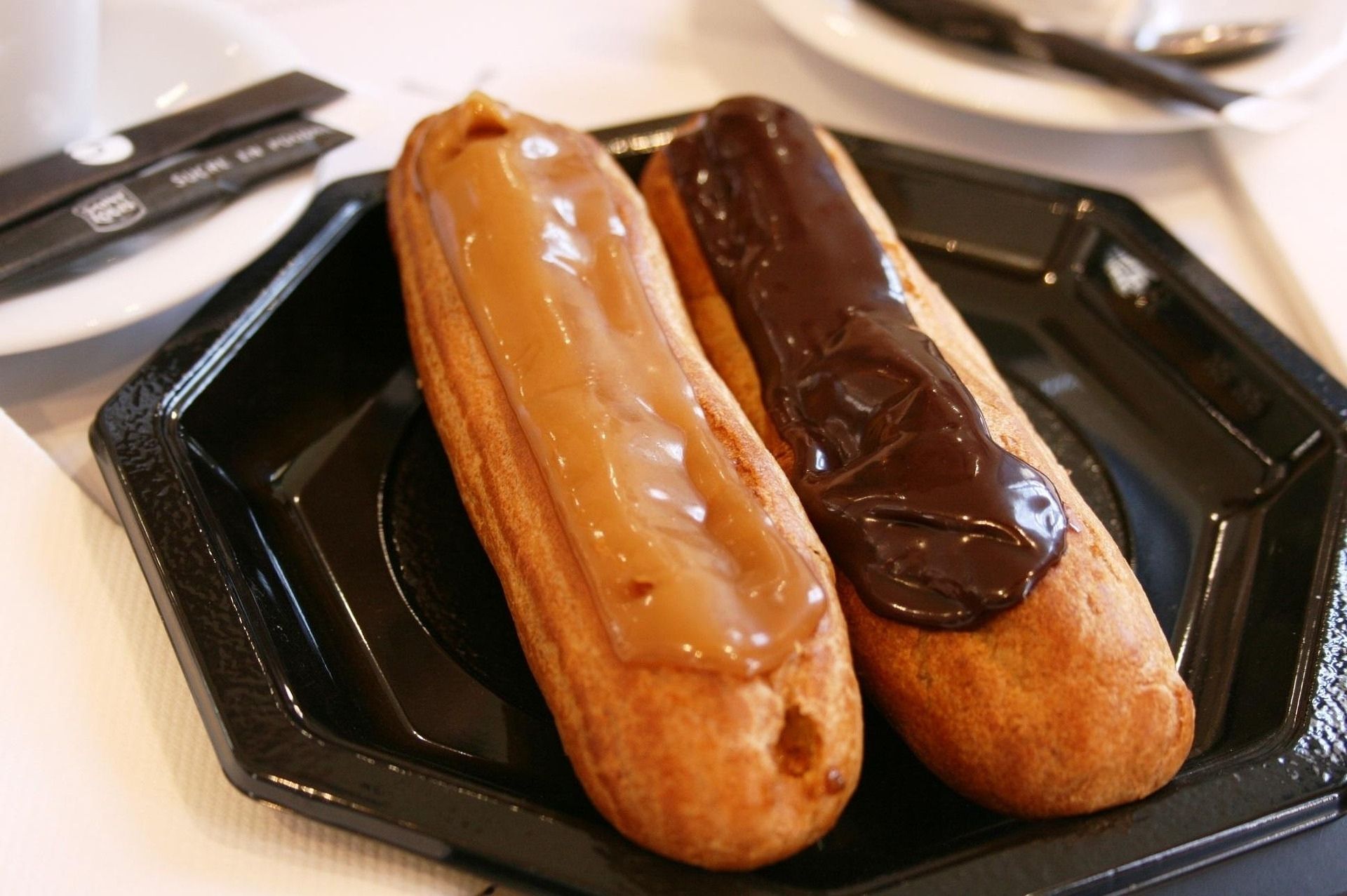 Receta Fácil De Pastel Eclair De Chocolate